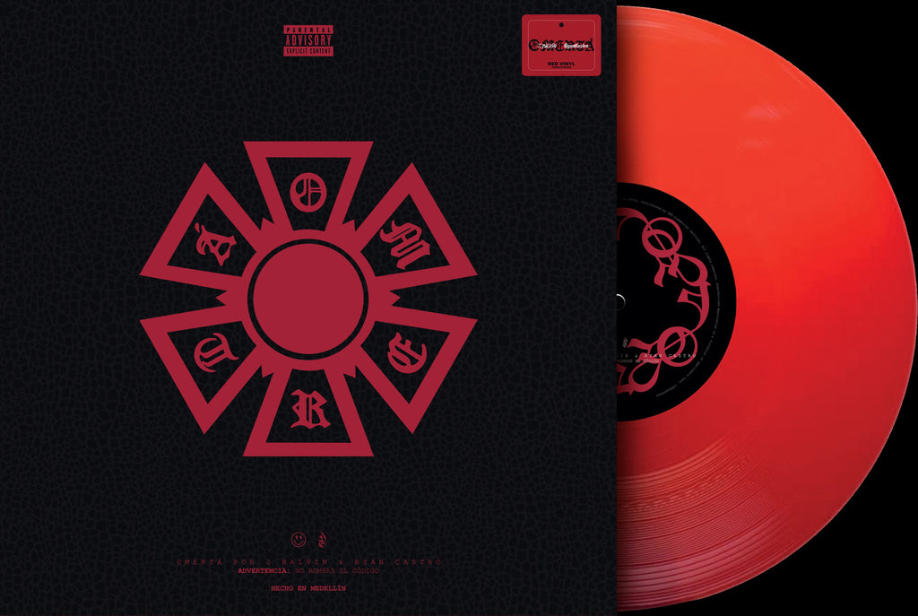 J Balvin & Ryan Castro: OMERTA (Colored Vinyl) Vinyl LP – TurntableLab.com