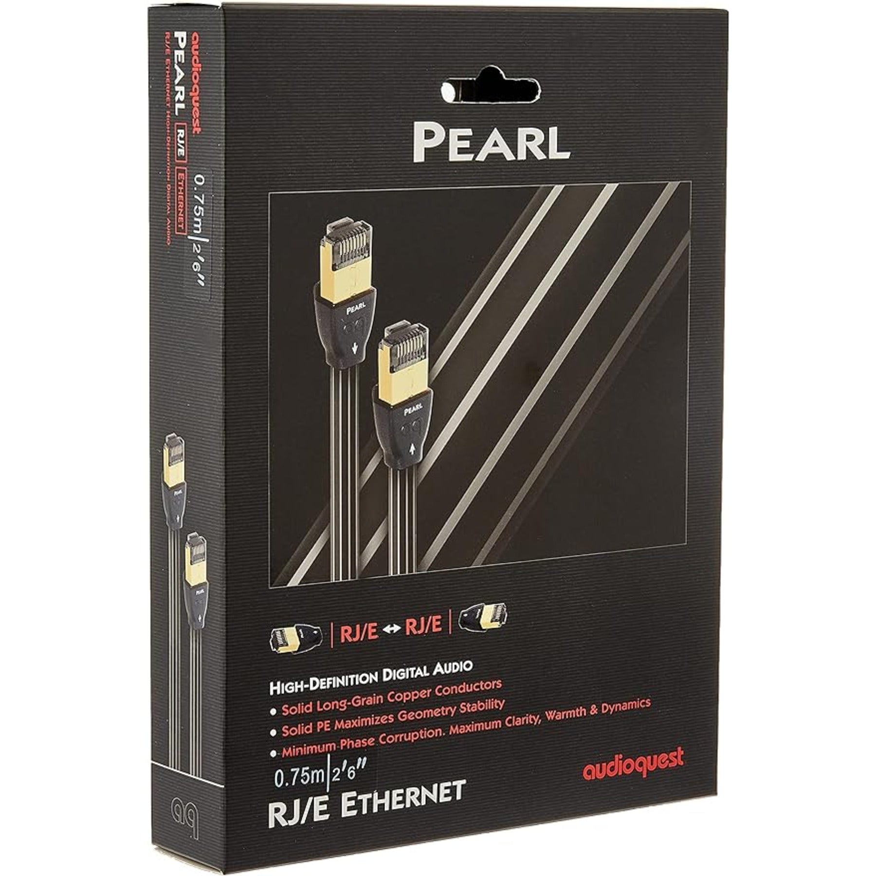 Audioquest: Pearl RJ/E Ethernet Cable - 0.75M — TurntableLab.com