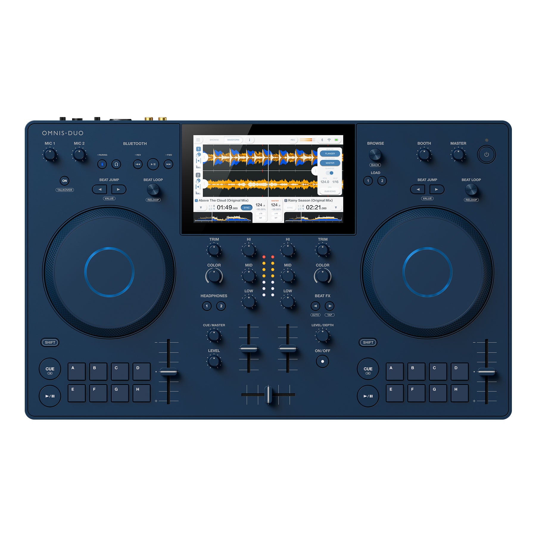 AlphaTheta: OMNIS-DUO Portable All-In-One DJ System — TurntableLab.com