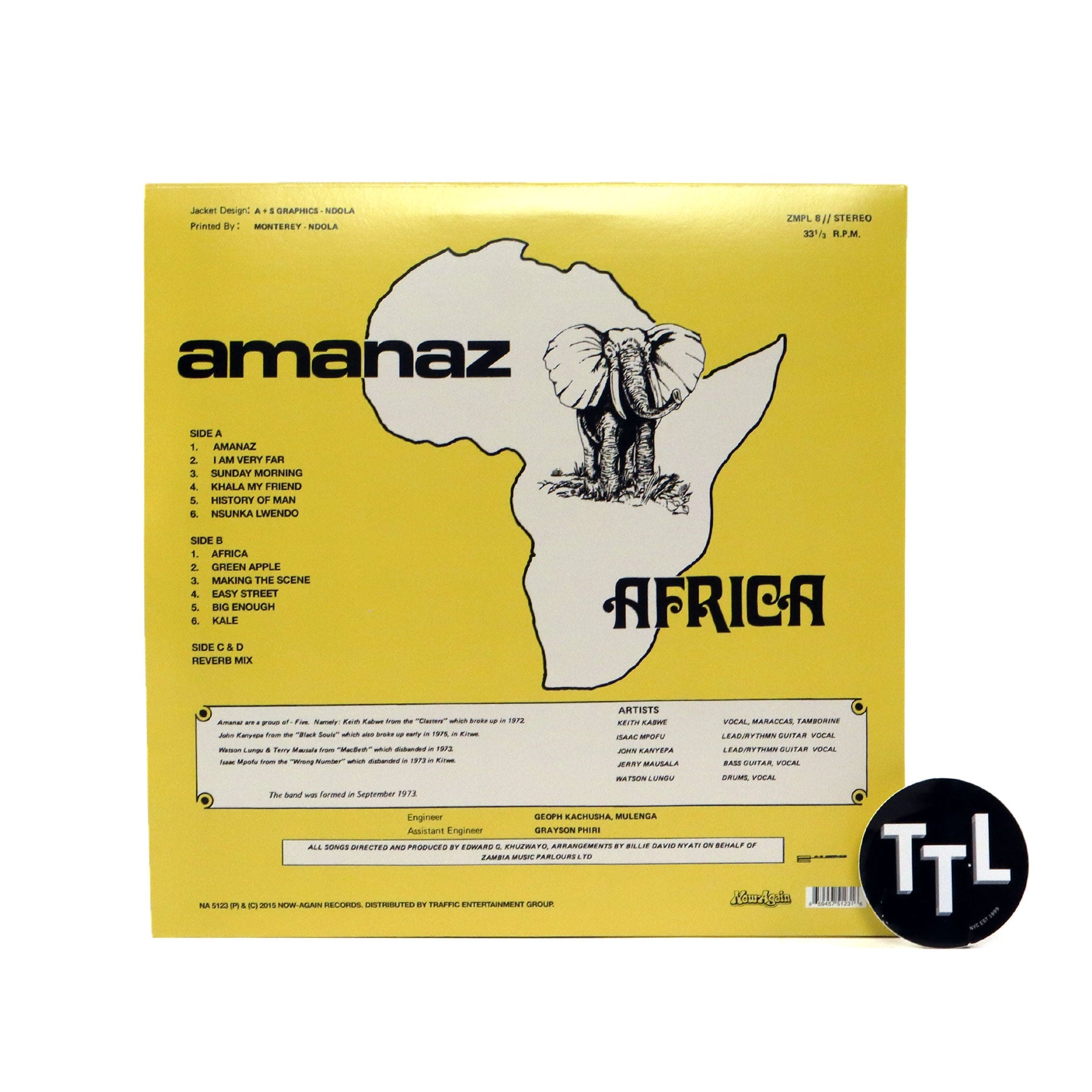 Amanaz: Africa Vinyl 2LP — TurntableLab.com