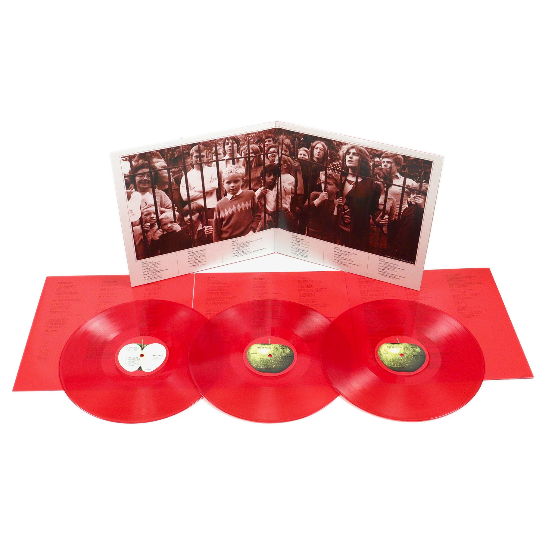 The Beatles: 1962-1966 (180g, Colored Vinyl) Vinyl 3LP — TurntableLab.com