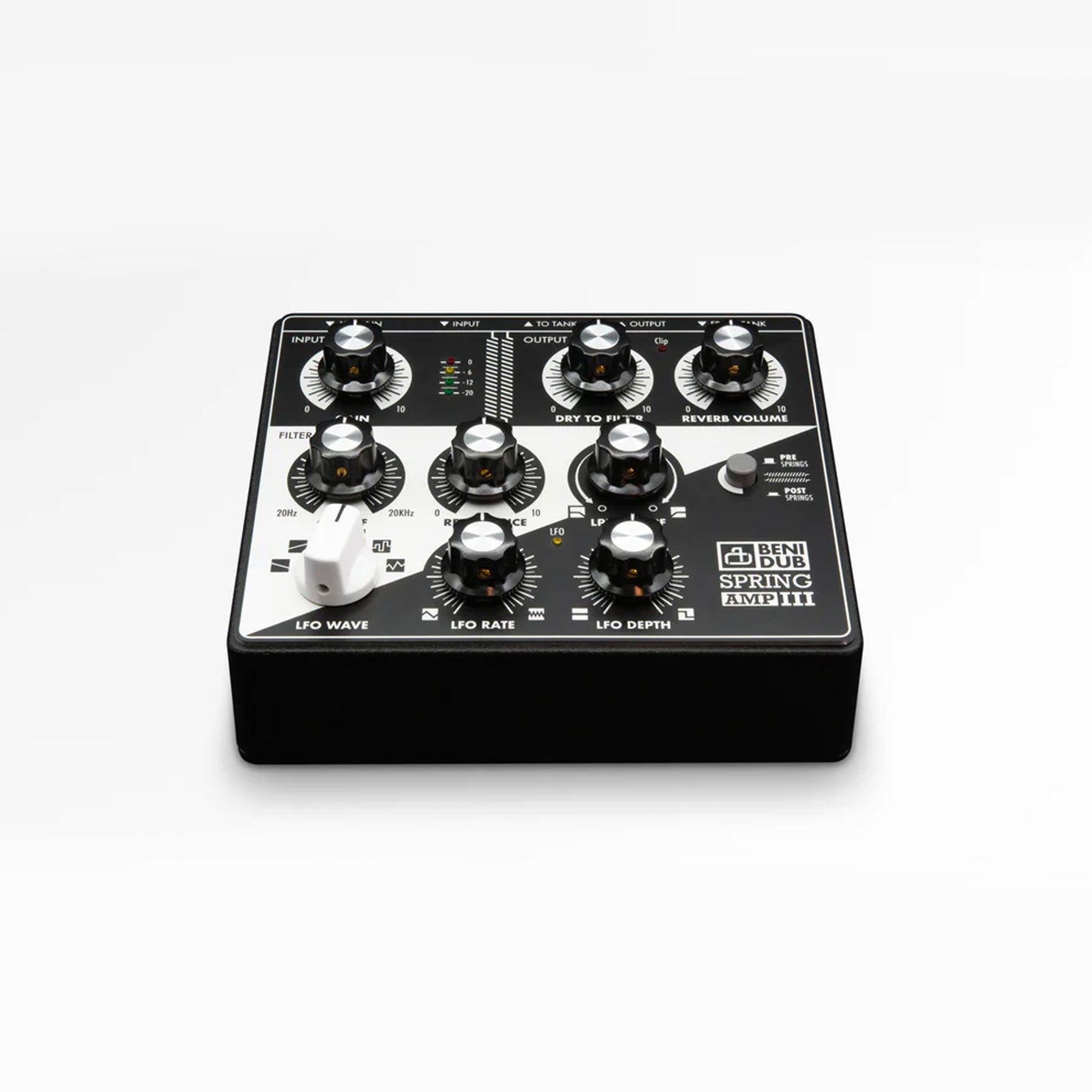 Benidub: Spring Amp III Desktop Spring Reverb Preamp — TurntableLab.com