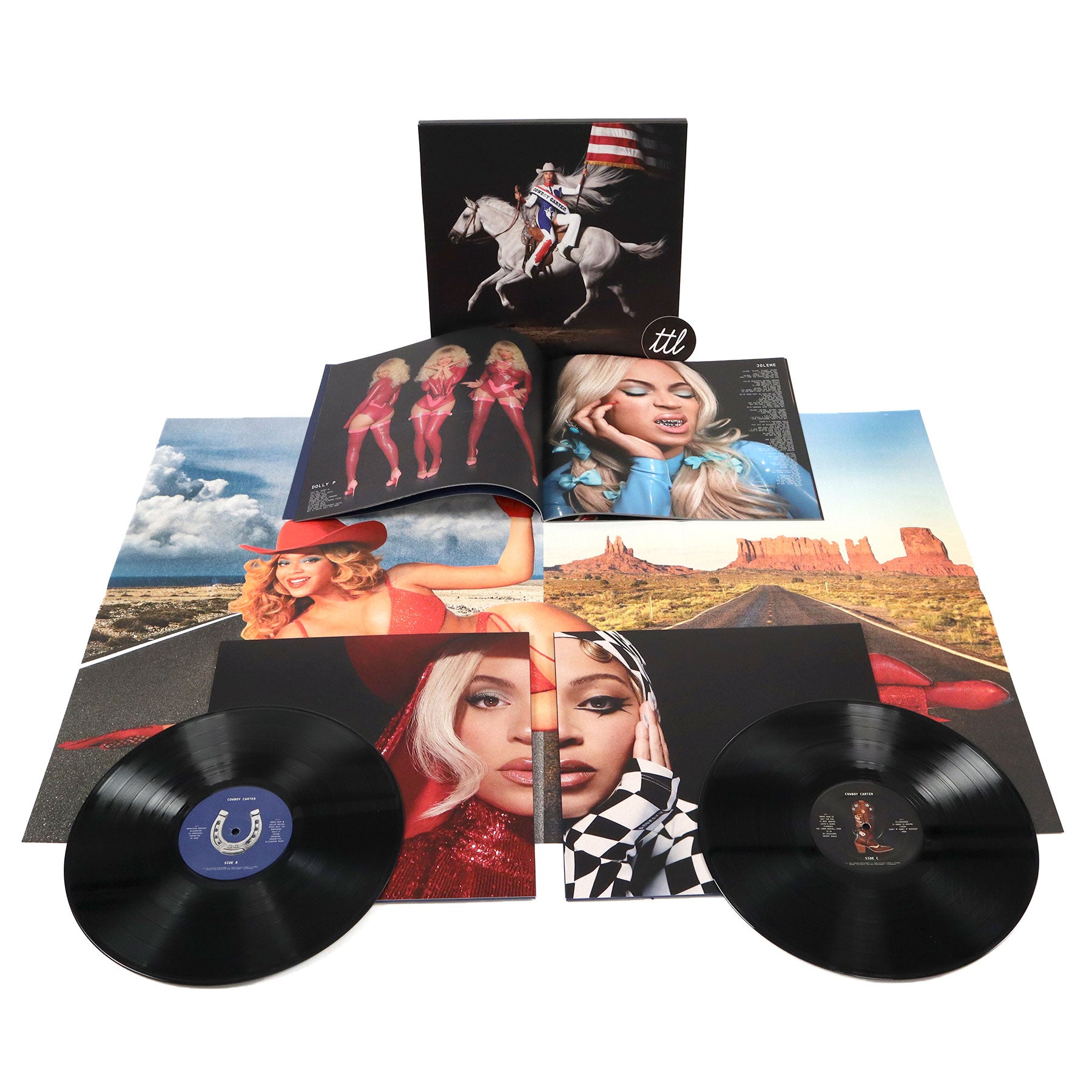 Beyonce: Cowboy Carter - Official Vinyl (180g) Vinyl 2LP — TurntableLab.com