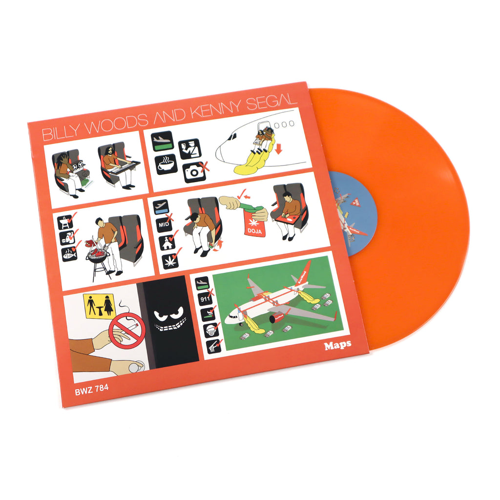Billy Woods & Kenny Segal: Maps (Colored Vinyl) Vinyl LP – TurntableLab.com