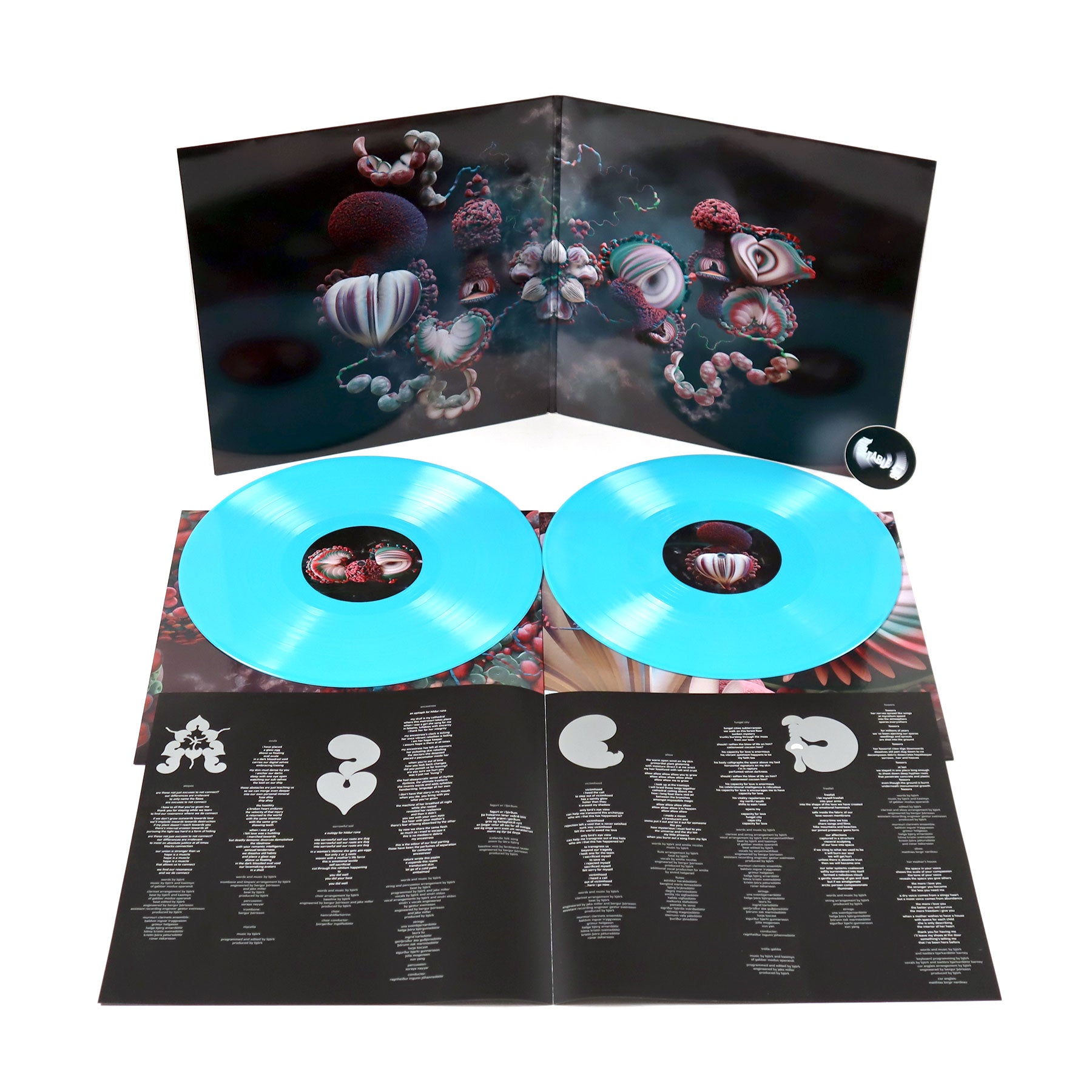 Bjork: Fossora (Indie Exclusive Blue Colored Vinyl) Vinyl LP ...