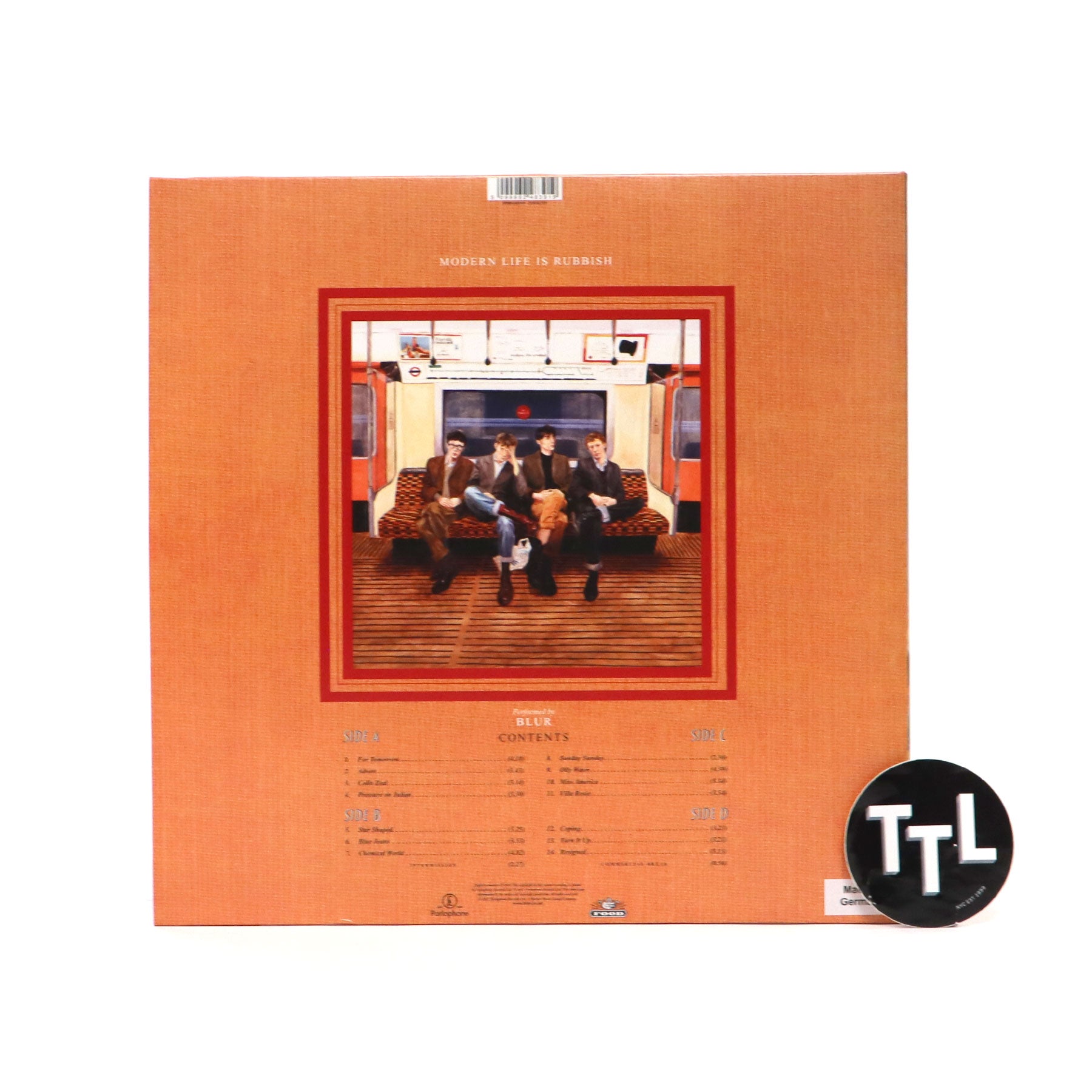 Blur: Modern Life Is Rubbish (Colored Vinyl) Vinyl 2LP — TurntableLab.com