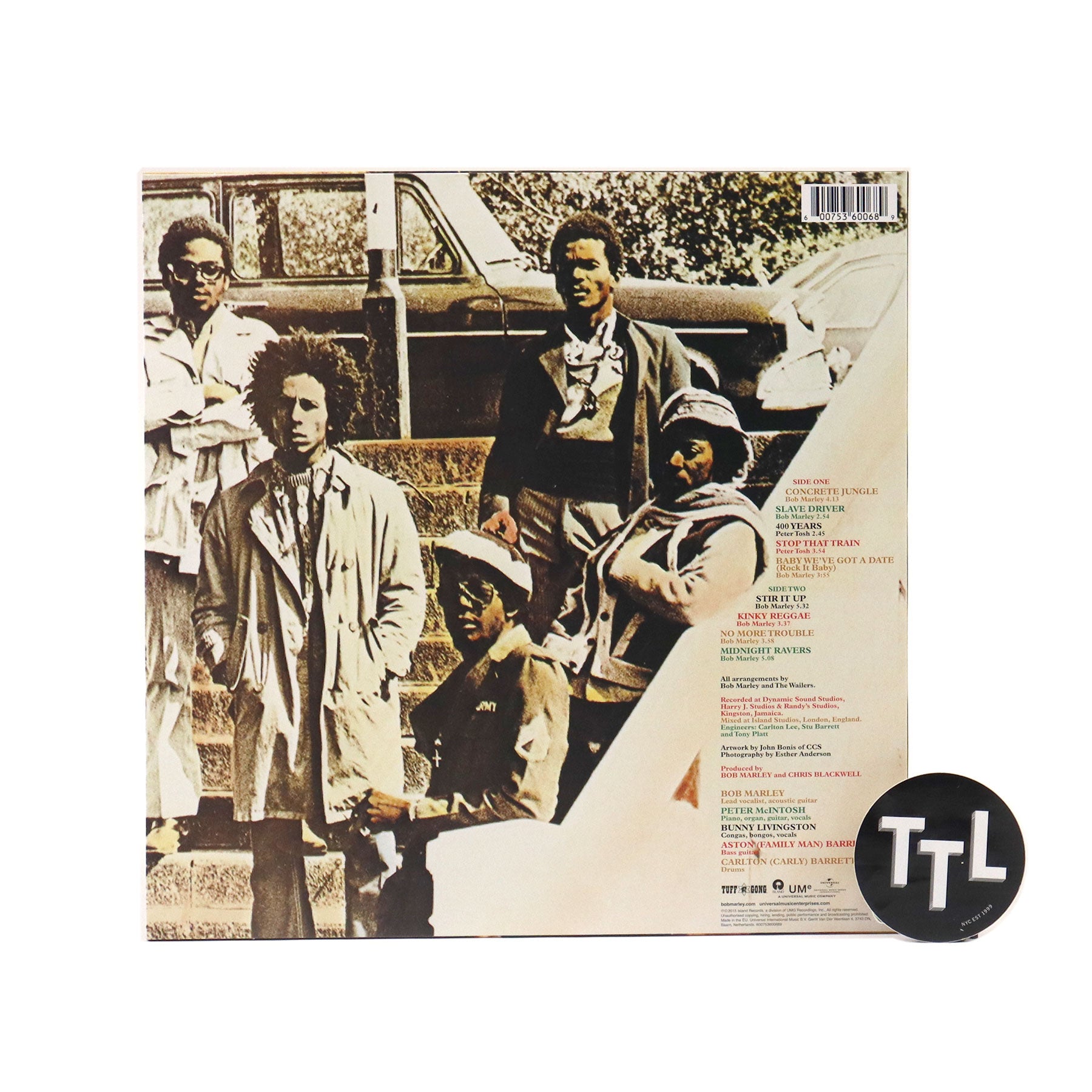 Bob Marley & The Wailers: Catch A Fire Vinyl LP — TurntableLab.com