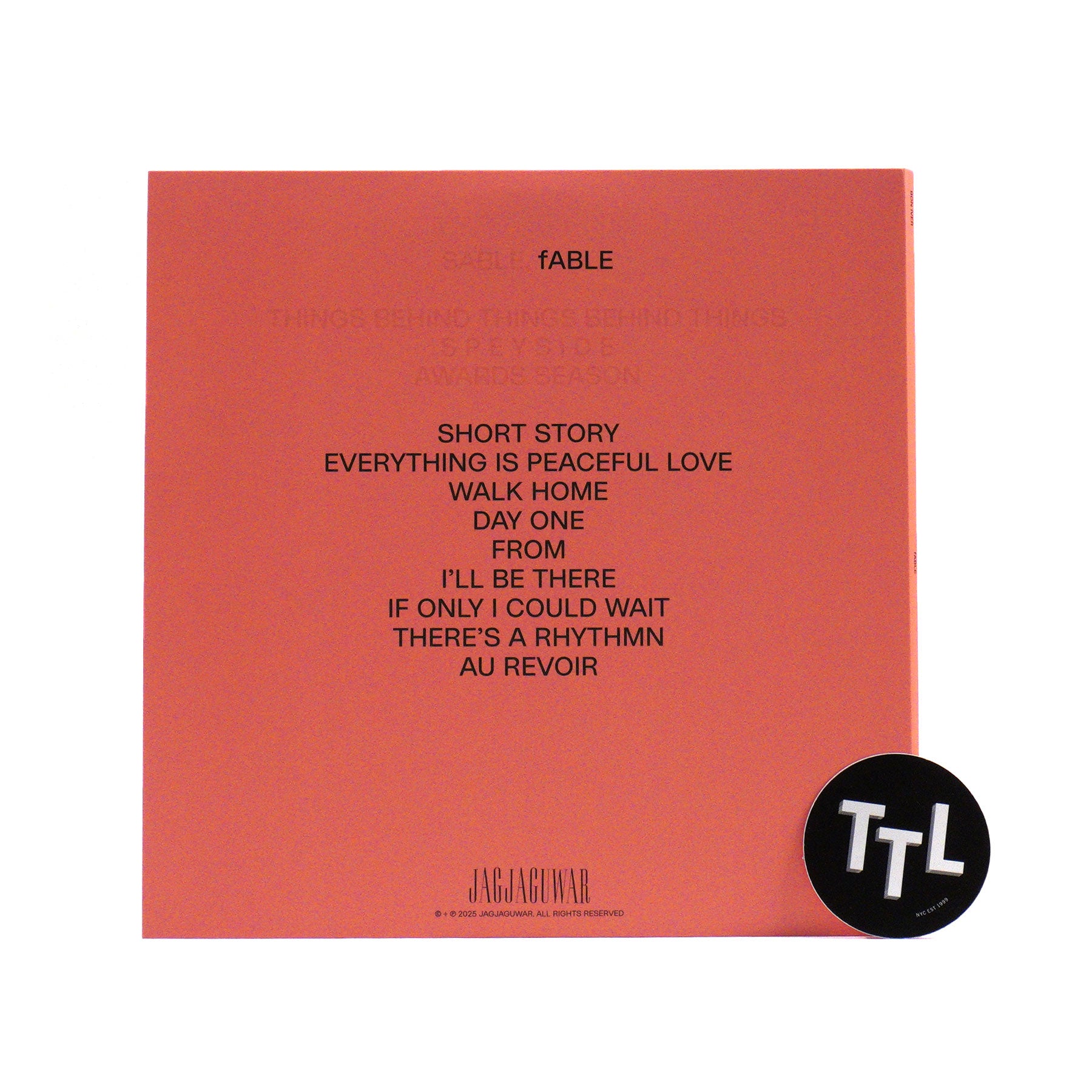 Bon Iver: SABLE, fABLE (Indie Exclusive Colored Vinyl) Vinyl 2LP ...