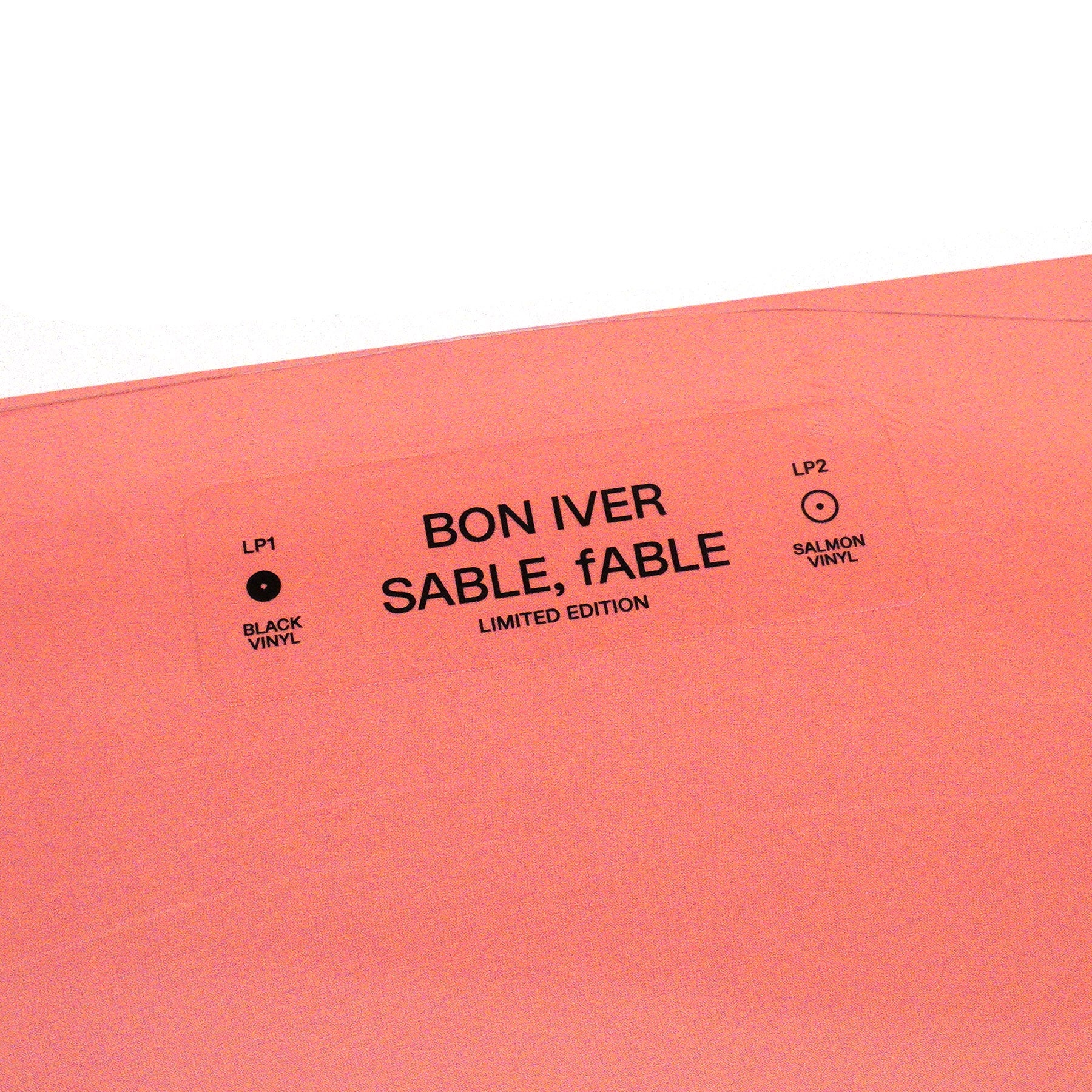 Bon Iver: SABLE, fABLE (Indie Exclusive Colored Vinyl) Vinyl 2LP ...