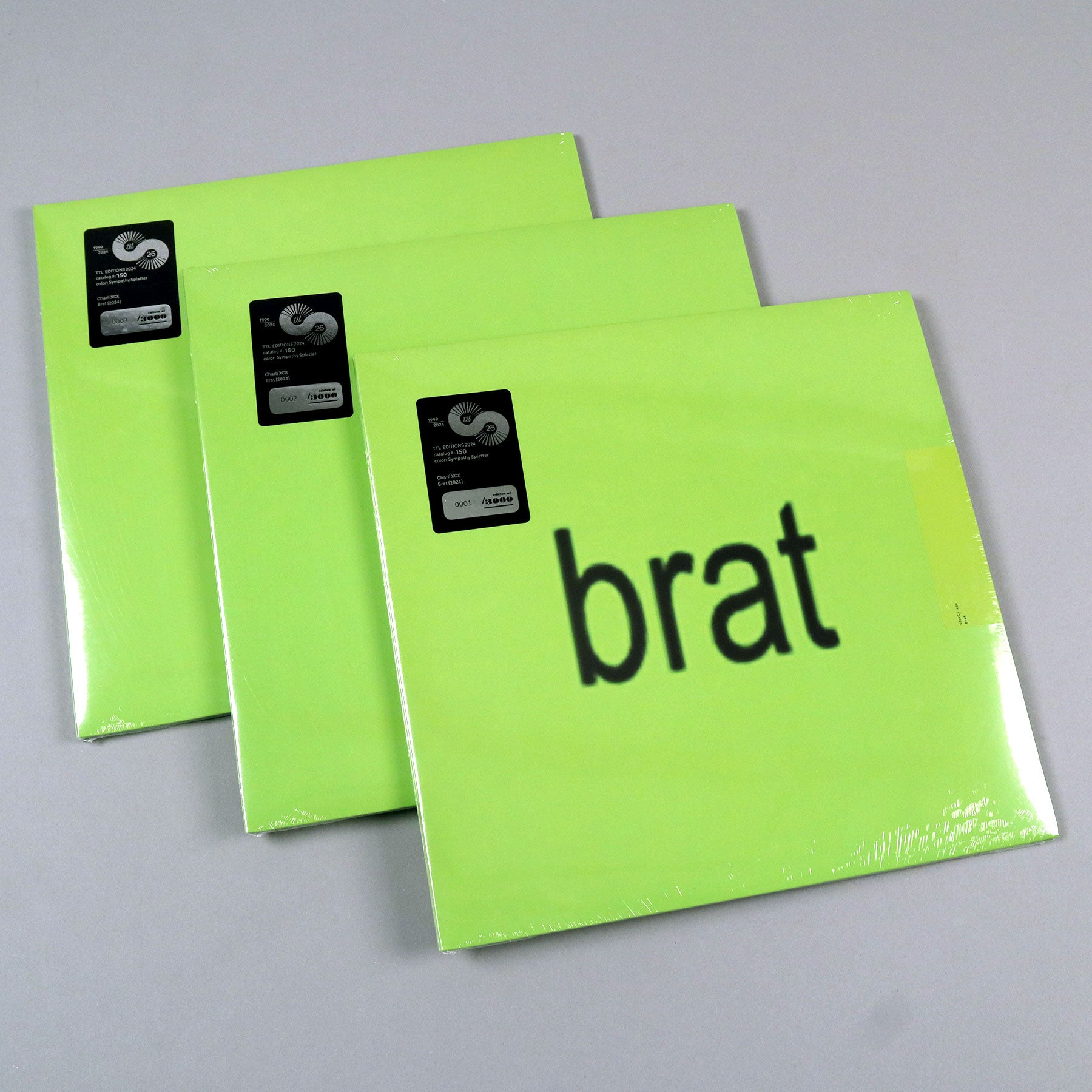 Charli XCX: Brat (Colored Vinyl) Vinyl LP - Turntable Lab Exclusive ...