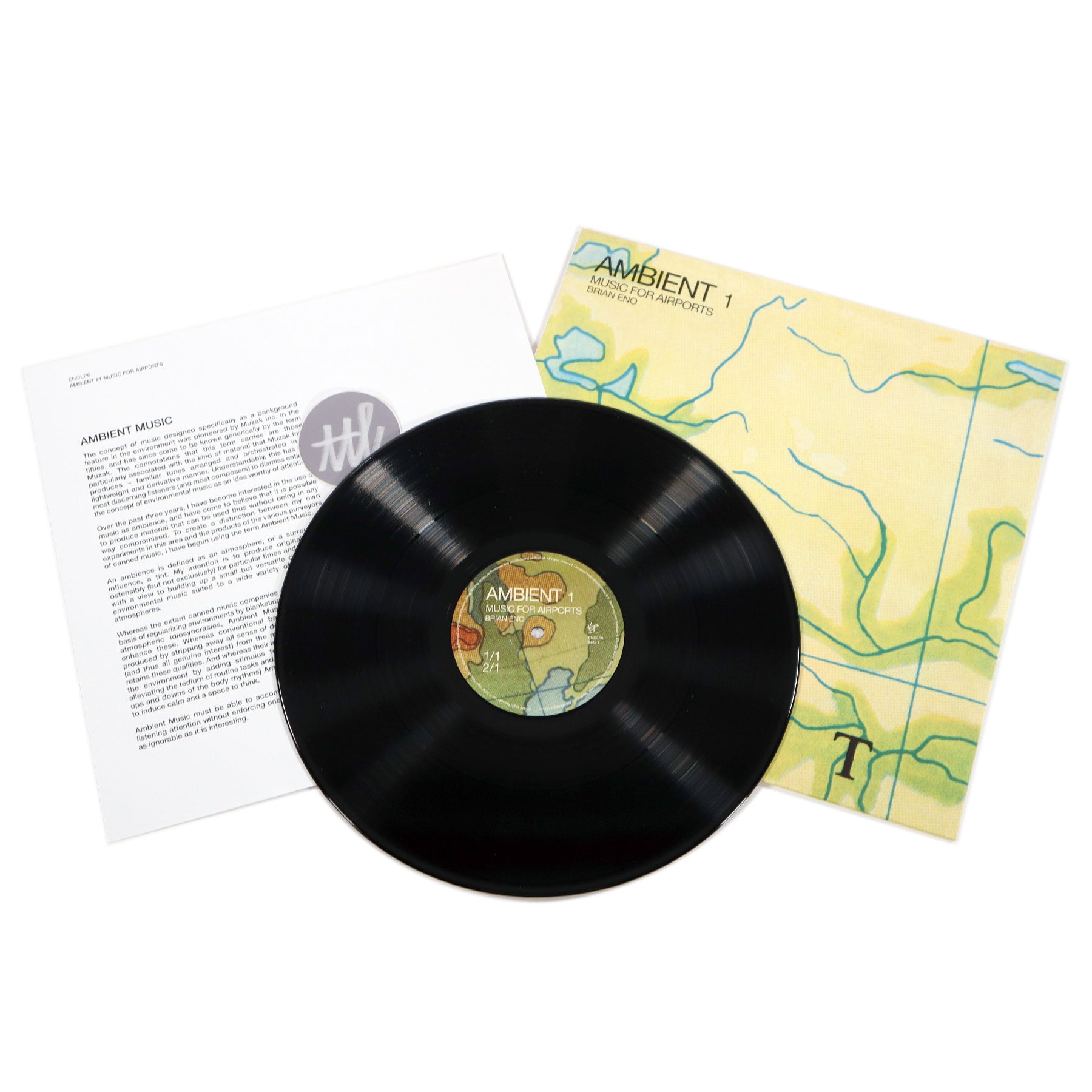 Brian Eno: Ambient 1 - Music For Airports (180g) Vinyl LP ...