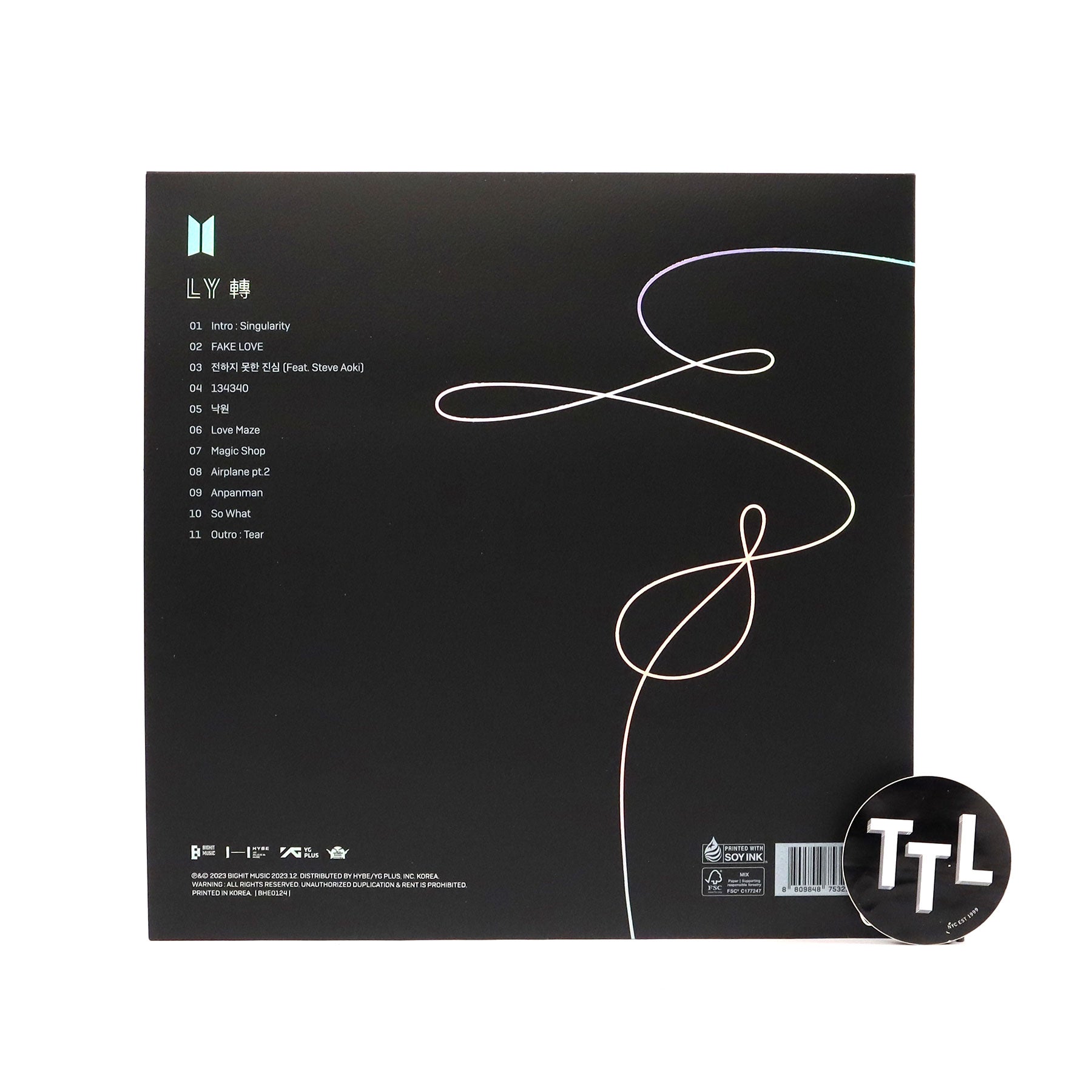BTS: Love Yourself - Tear (Colored Vinyl) Vinyl LP — TurntableLab.com