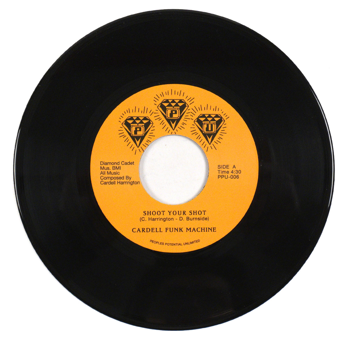 Cardell Funk Machine: Shoot Your Shot / It's All Over Vinyl 7 ...