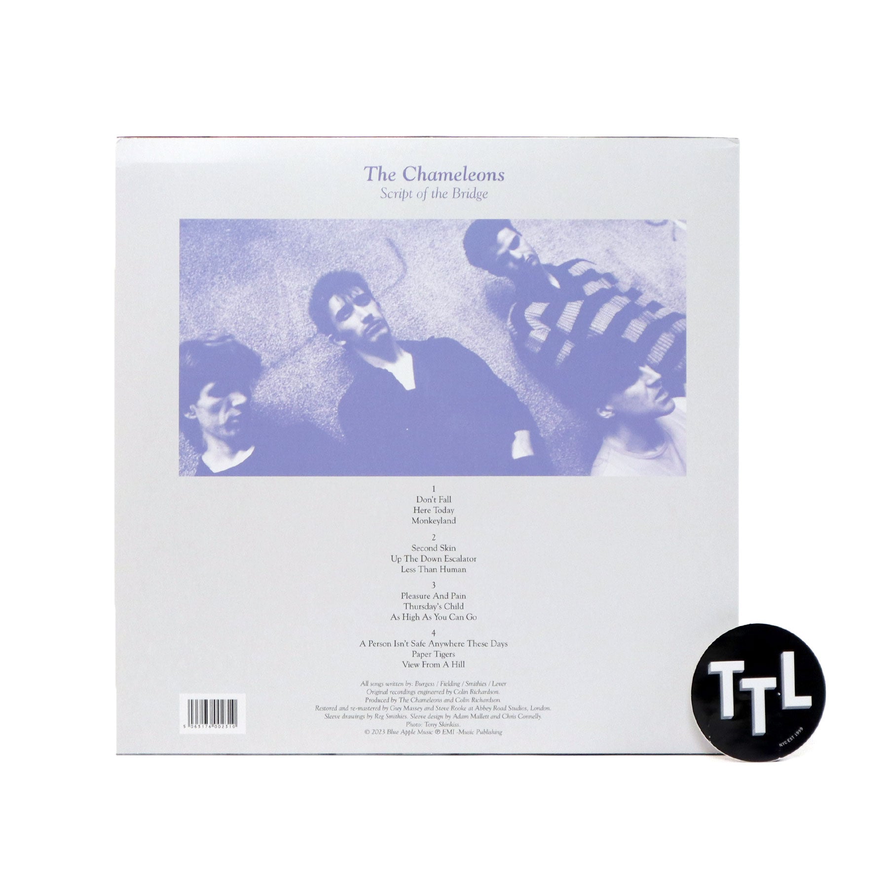 The Chameleons: Script Of The Bridge (180g, Colored Vinyl) Vinyl 2LP ...