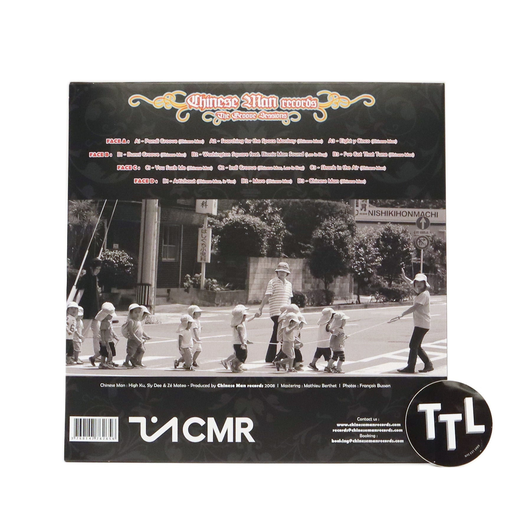 Chinese Man: The Groove Sessions Vol.1 Vinyl 2LP — TurntableLab.com