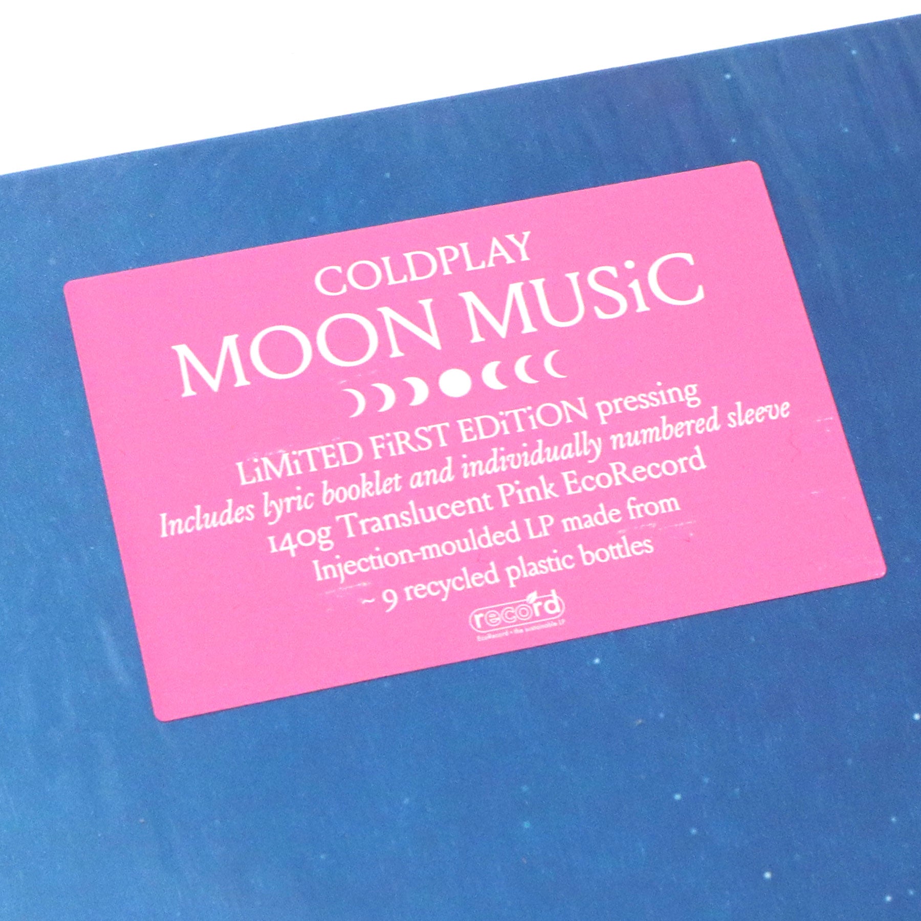 Coldplay: Moon Music (Signed, Colored Vinyl) Vinyl LP — TurntableLab.com