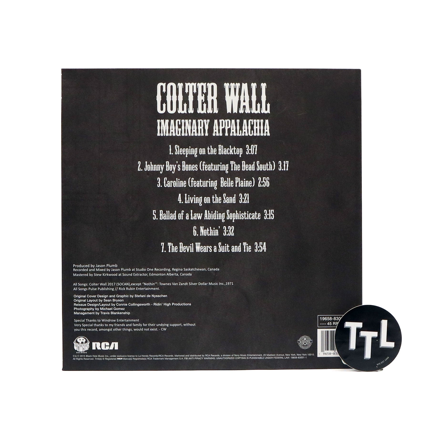Colter Wall: Imaginary Appalachia (Colored Vinyl) Vinyl LP ...