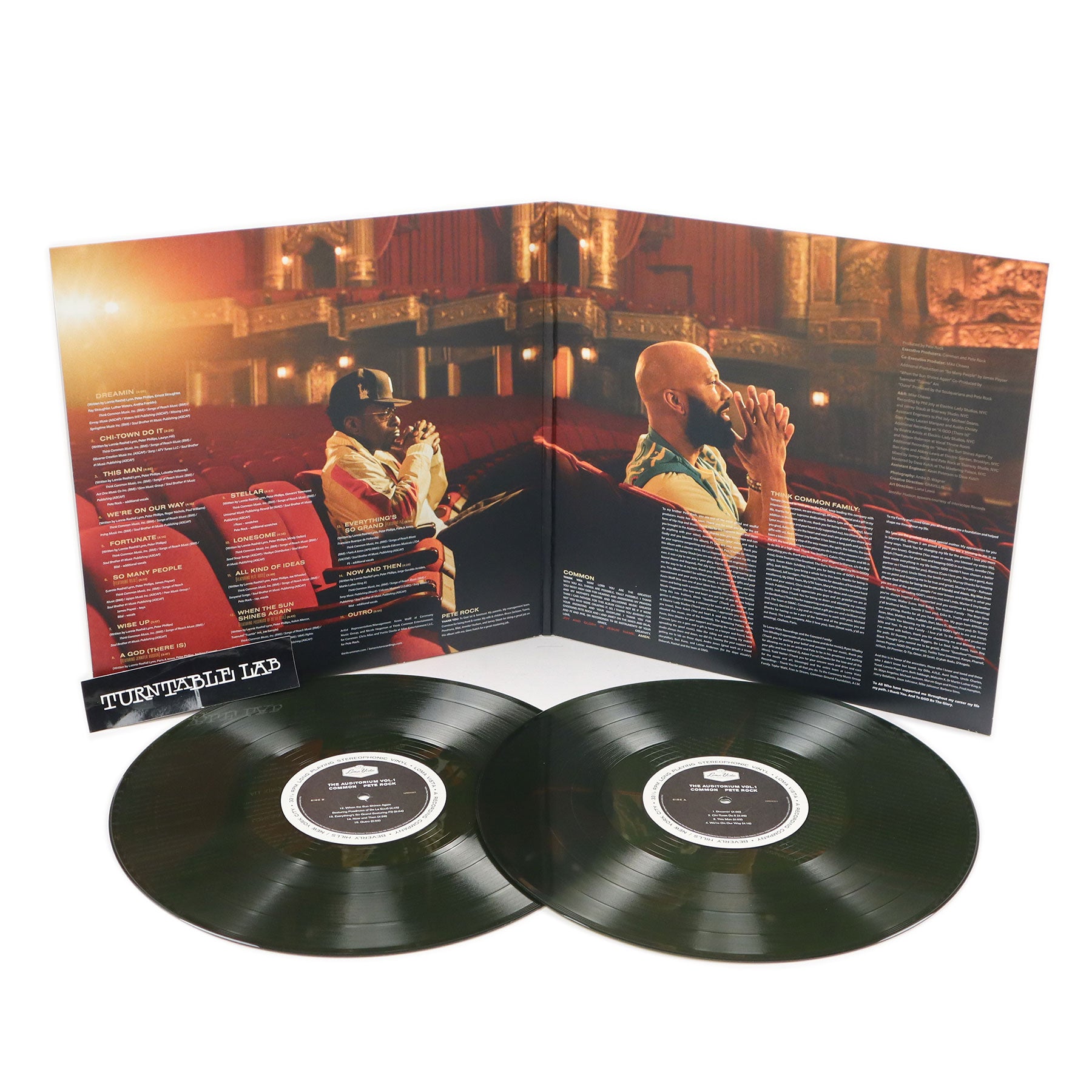 Common & Pete Rock: The Auditorium Vol.1 (Indie Exclusive Colored Viny ...