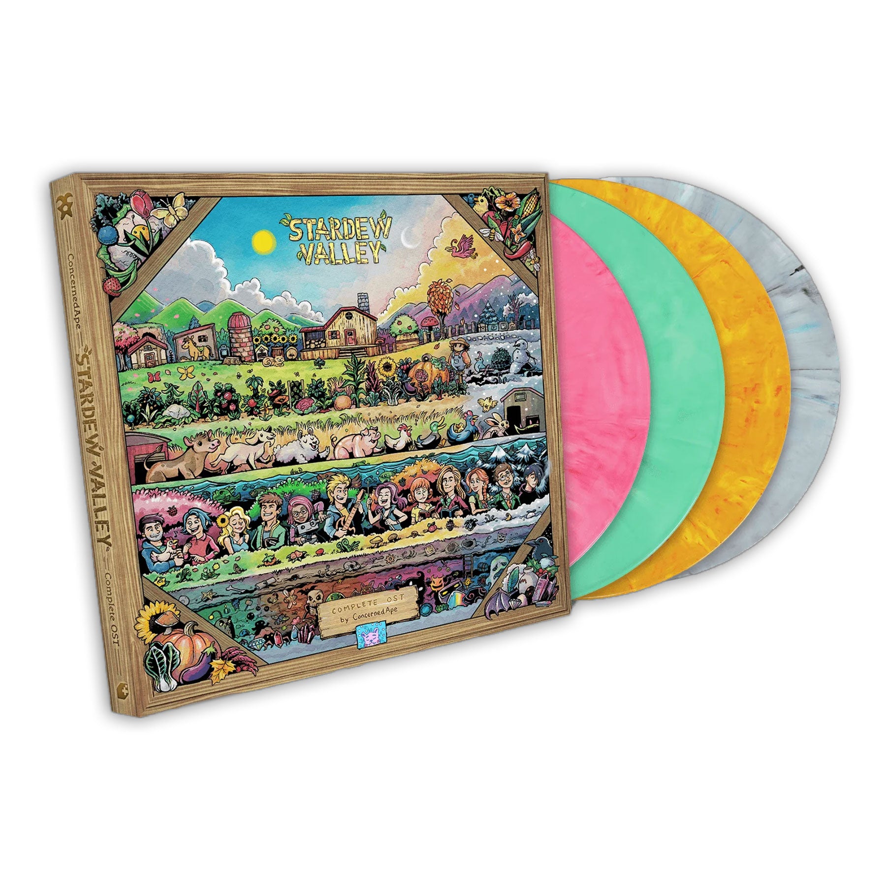 ConcernedApe: Stardew Valley Complete Soundtrack (Colored Vinyl) Vinyl ...