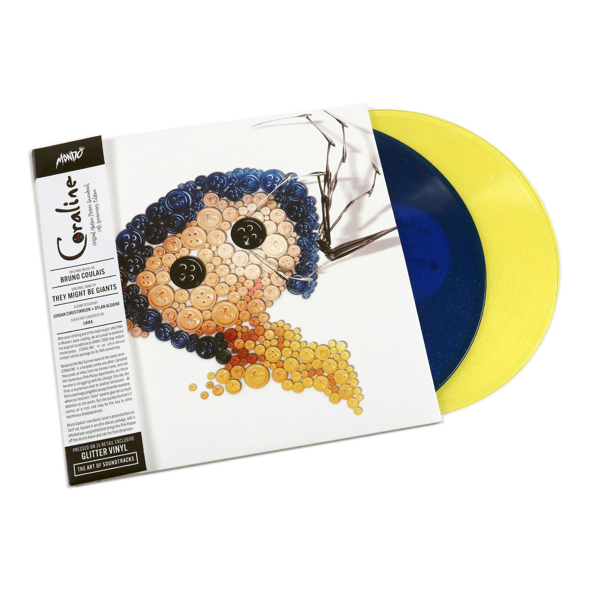 Bruno Coulais: Coraline Soundtrack (Colored Vinyl) Vinyl 2LP ...