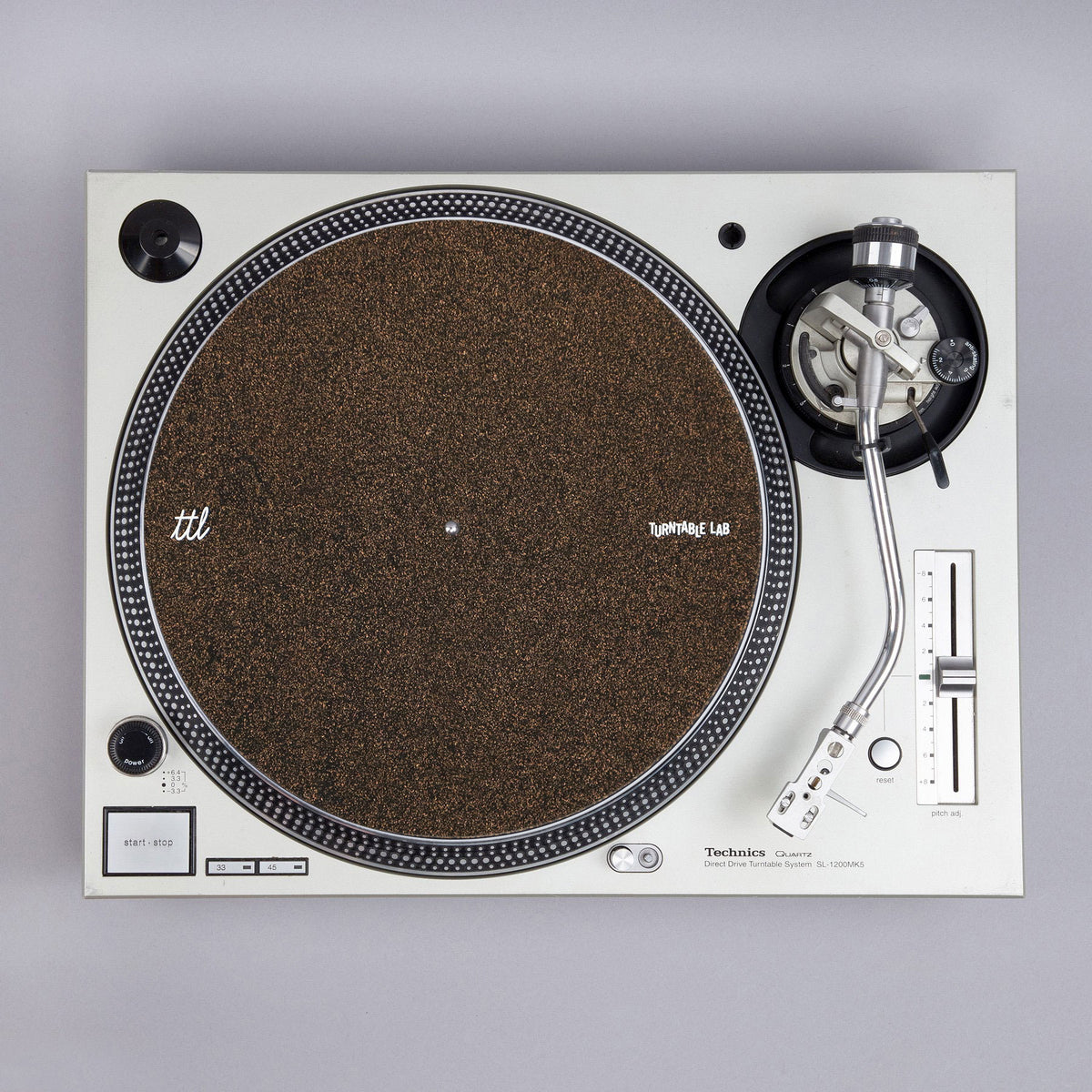 Turntable Lab: Cork & Rubber Record Mat — TurntableLab.com