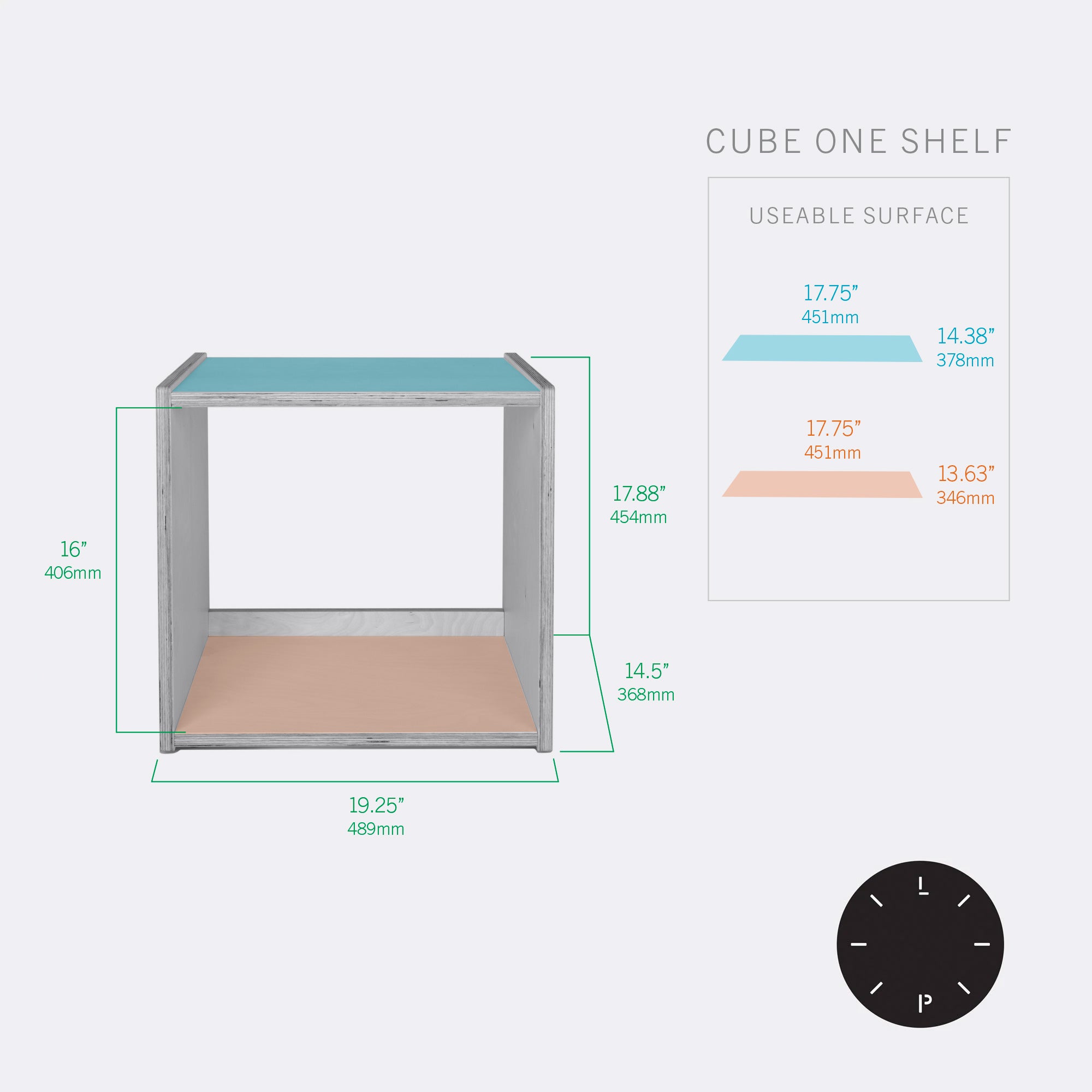 Line Phono: Cube Turntable Stand / Record Storage — TurntableLab.com