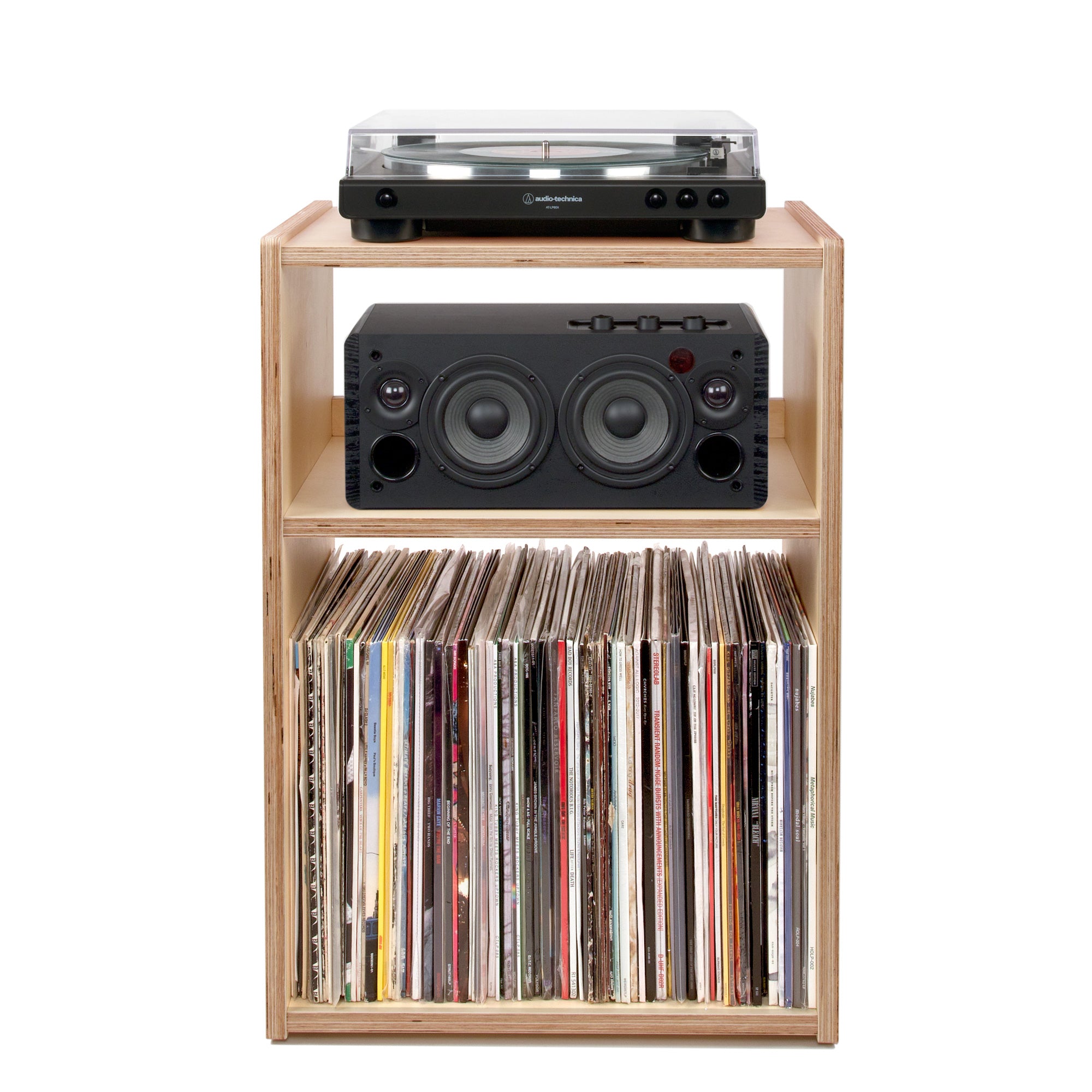 Line Phono: All-In-One Turntable / Speaker / Cube PLUS Stand Package ...