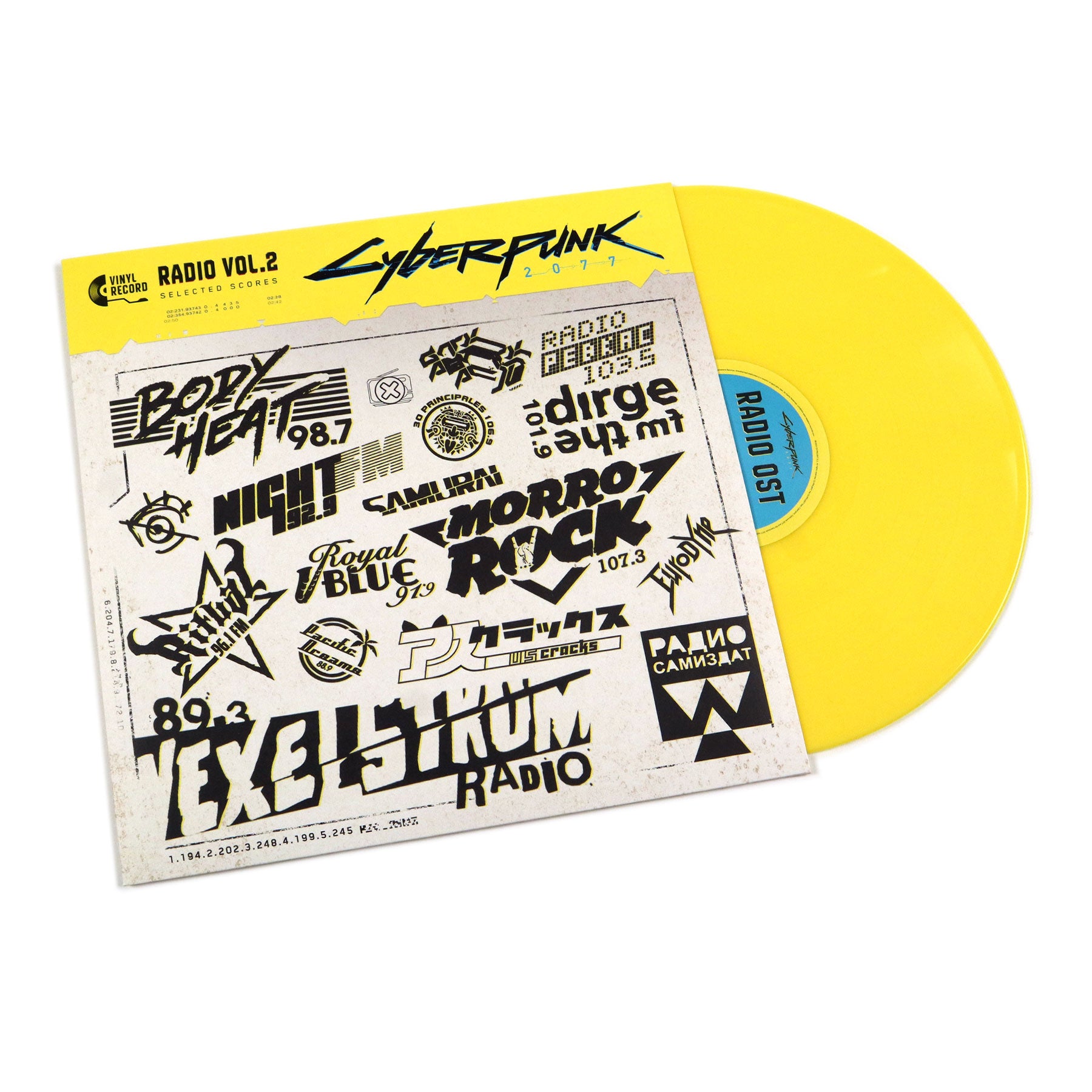 Cyberpunk: 2077 Radio Vol.2 (Colored Vinyl) Vinyl LP — TurntableLab.com