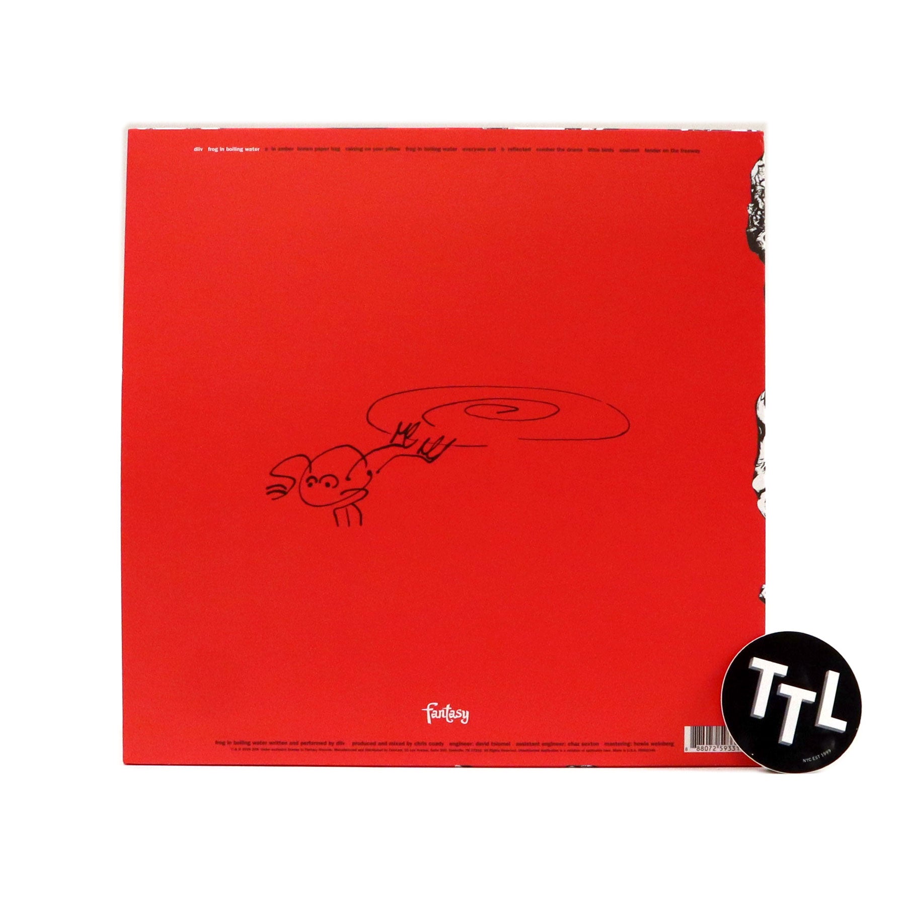 DIIV: Frog In Boiling Water (Indie Exclusive Colored Vinyl) Vinyl LP ...