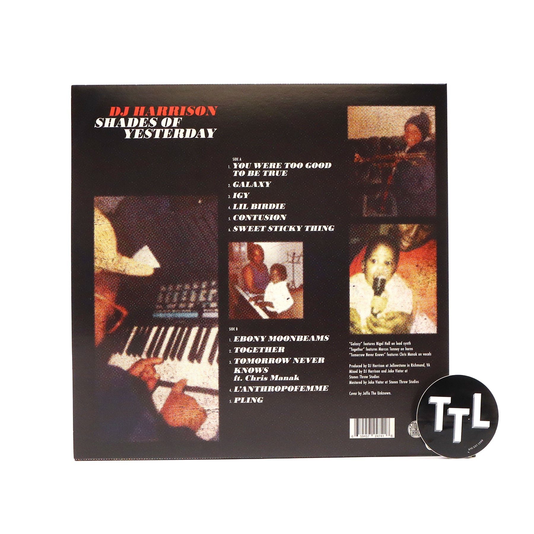 DJ Harrison: Shades Of Yesterday Vinyl LP — TurntableLab.com