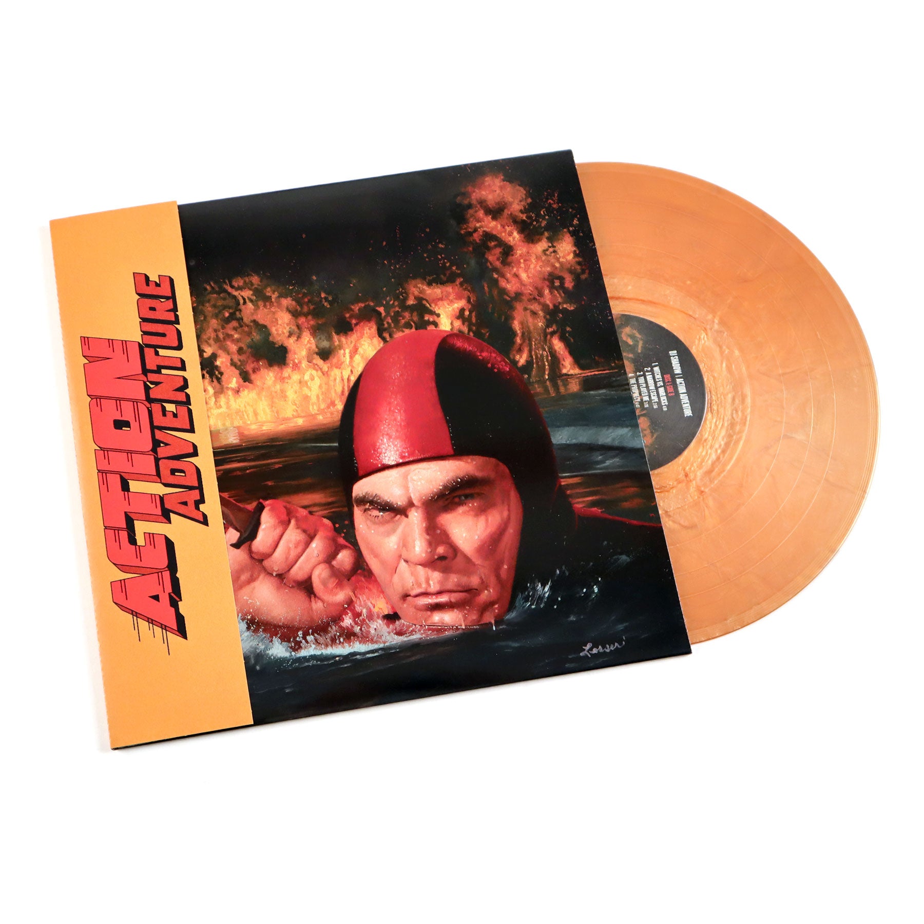 DJ Shadow: Action Adventure (Indie Exclusive Colored Vinyl) Vinyl 2LP ...