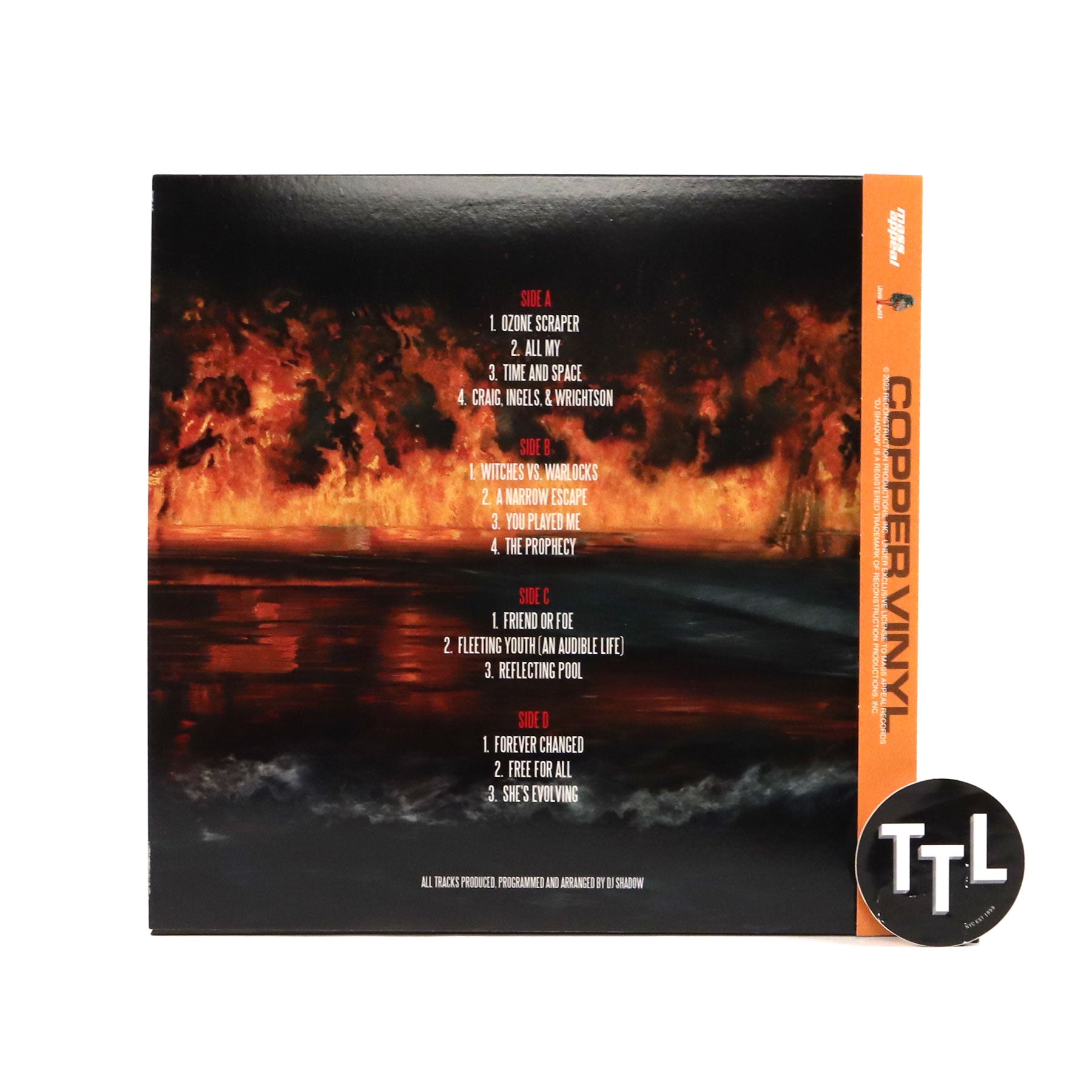 DJ Shadow: Action Adventure (Indie Exclusive Colored Vinyl) Vinyl 2LP ...