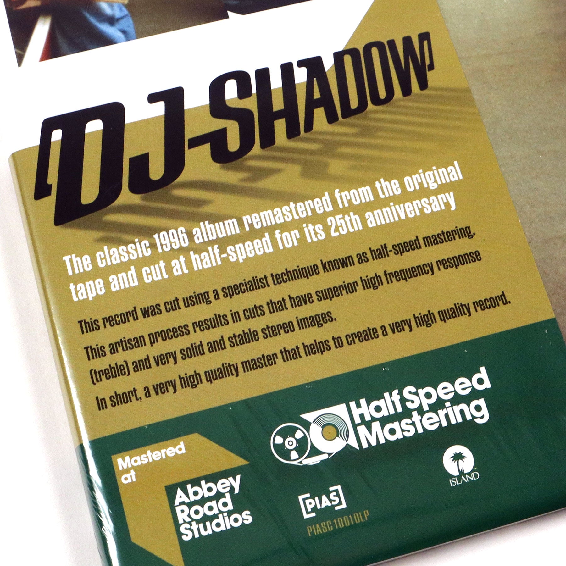 DJ Shadow: Endtroducing (Abbey Road Half-Speed Master) Vinyl 2LP — TurntableLab.com