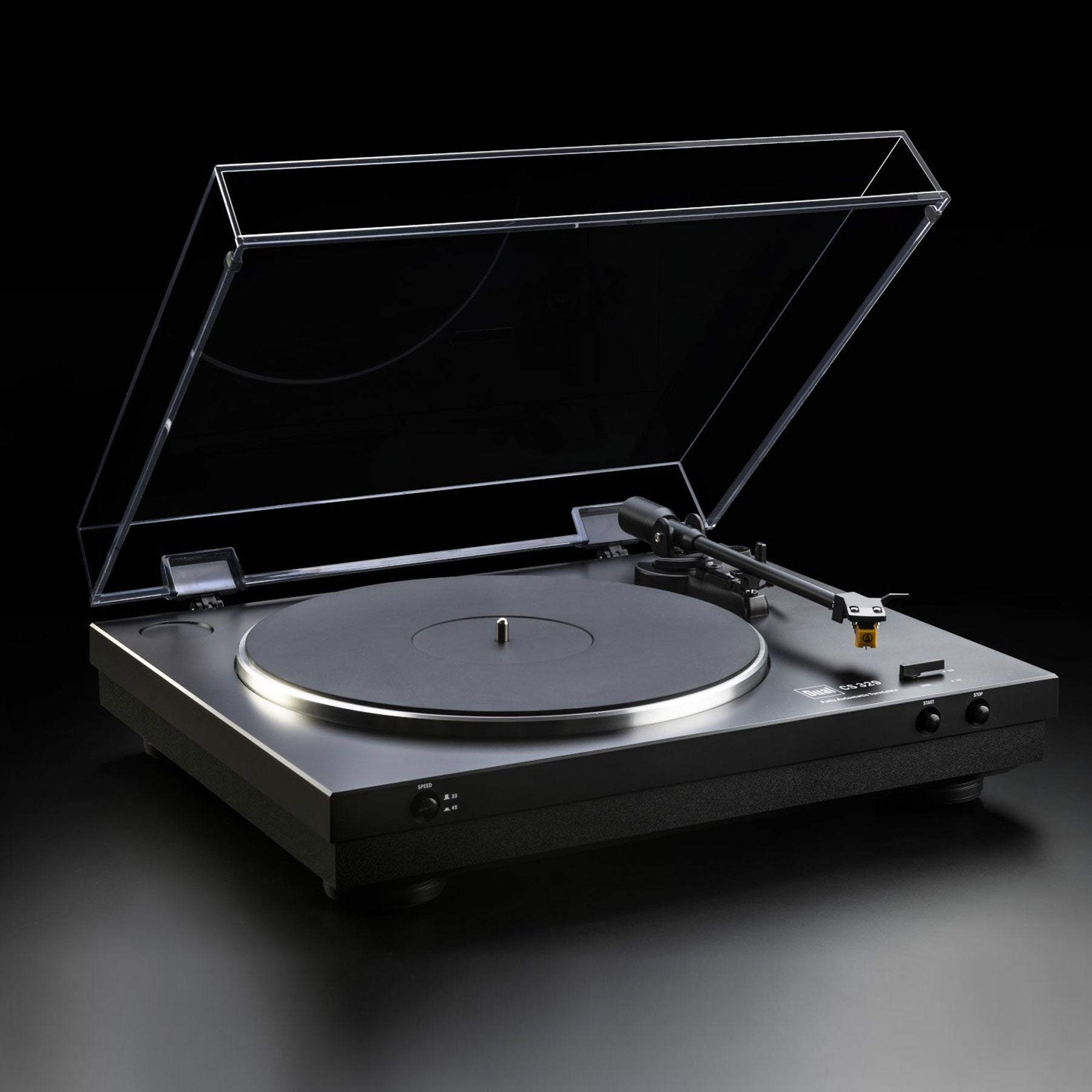 Dual Electronics: CS 329 Fully Automatic Turntable - Black ...
