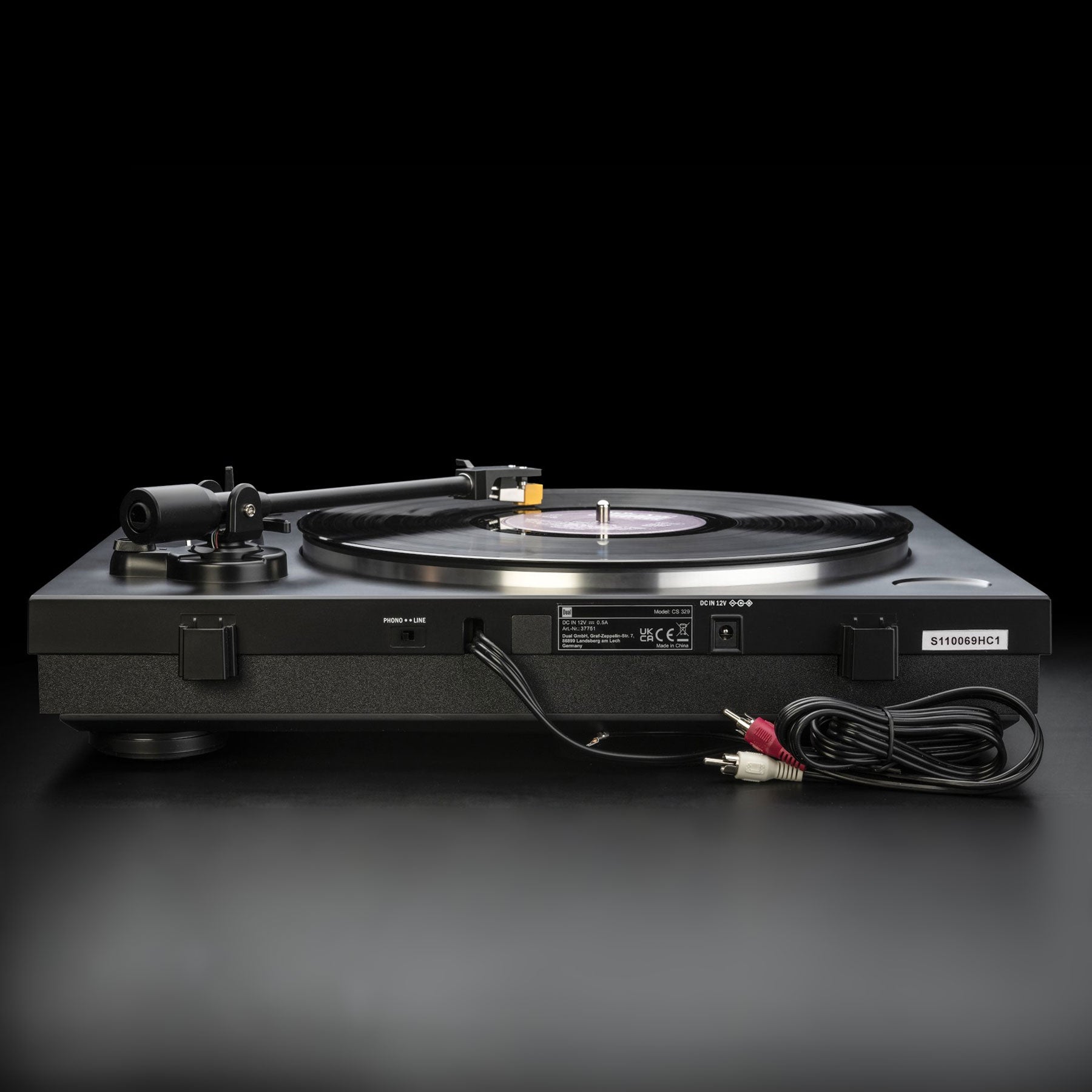 Dual Electronics: CS 329 Fully Automatic Turntable - Black ...