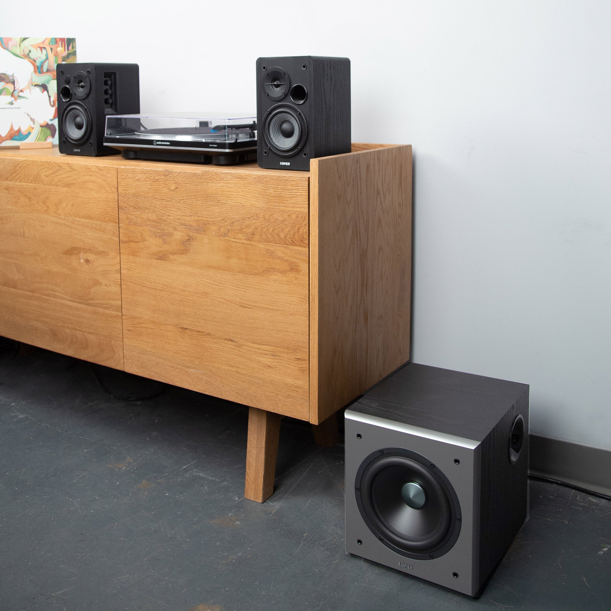 Edifier: R1280DBs / T5 Subwoofer / Speaker Bundle — TurntableLab.com