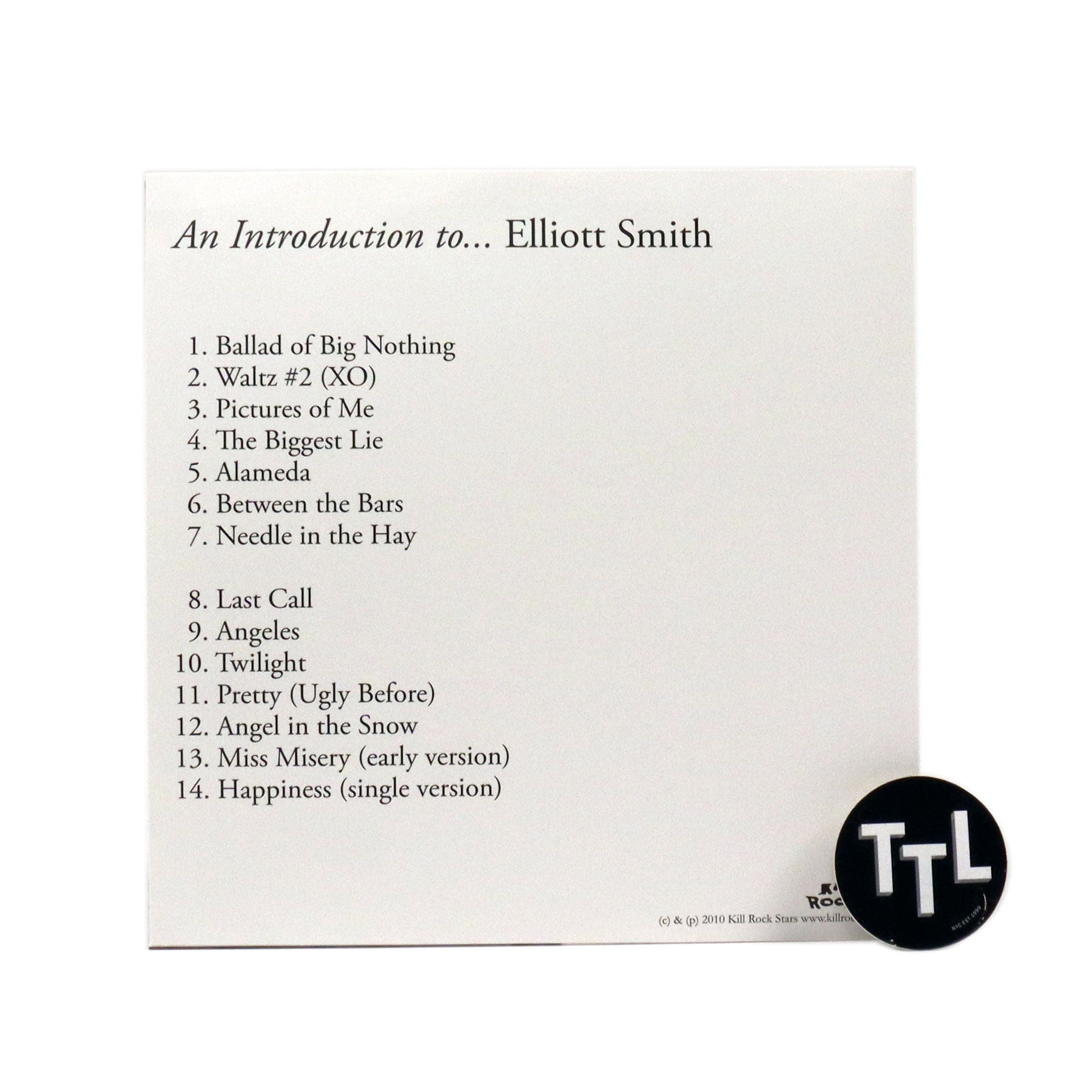 Elliott Smith: An Introduction To Elliott Smith (Indie Exclusive Color ...