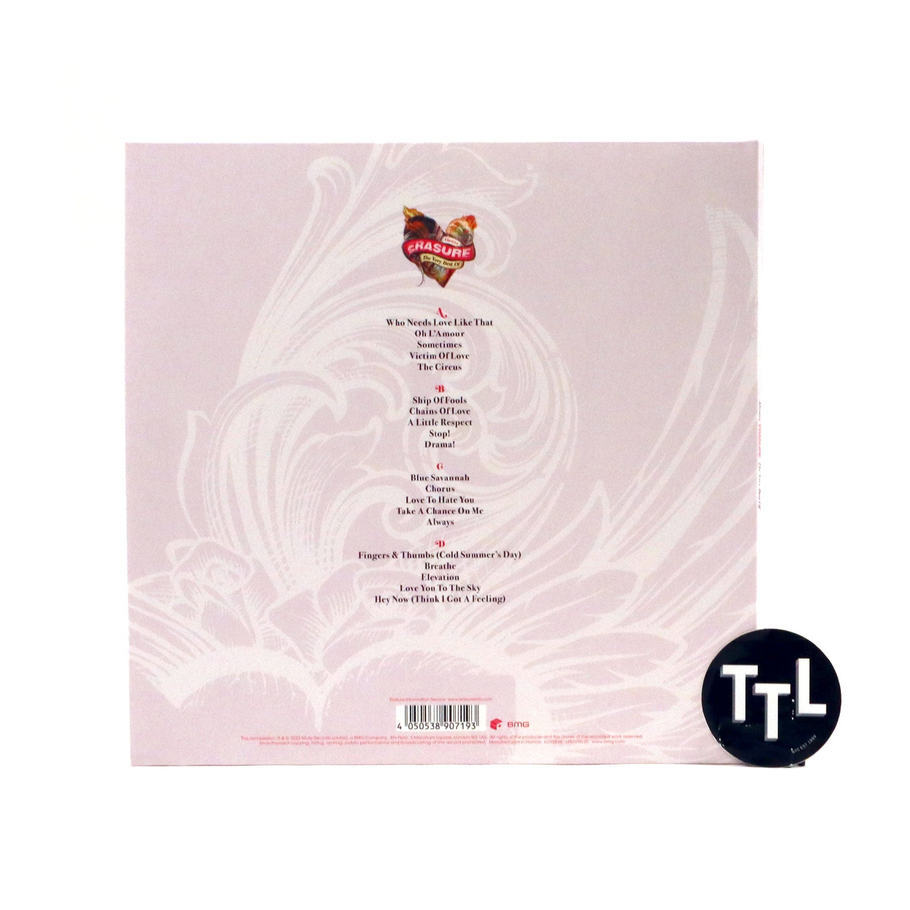 Erasure: Always - The Very Best Of Erasure (180g) Vinyl 2LP ...