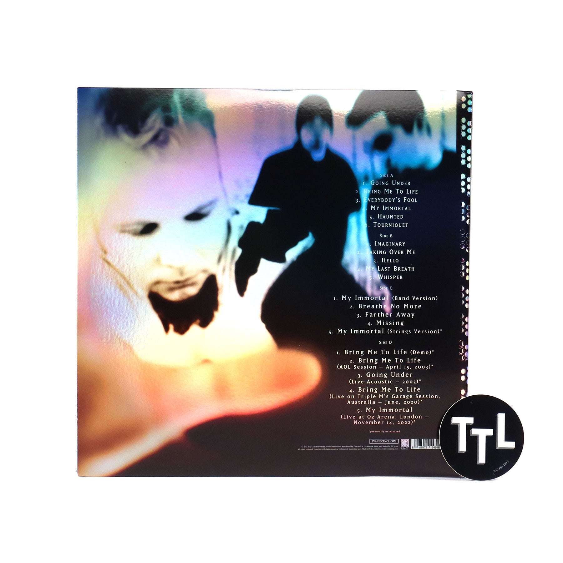 Evanescence: Fallen - Deluxe Edition (Indie Exclusive Colored Vinyl) V ...