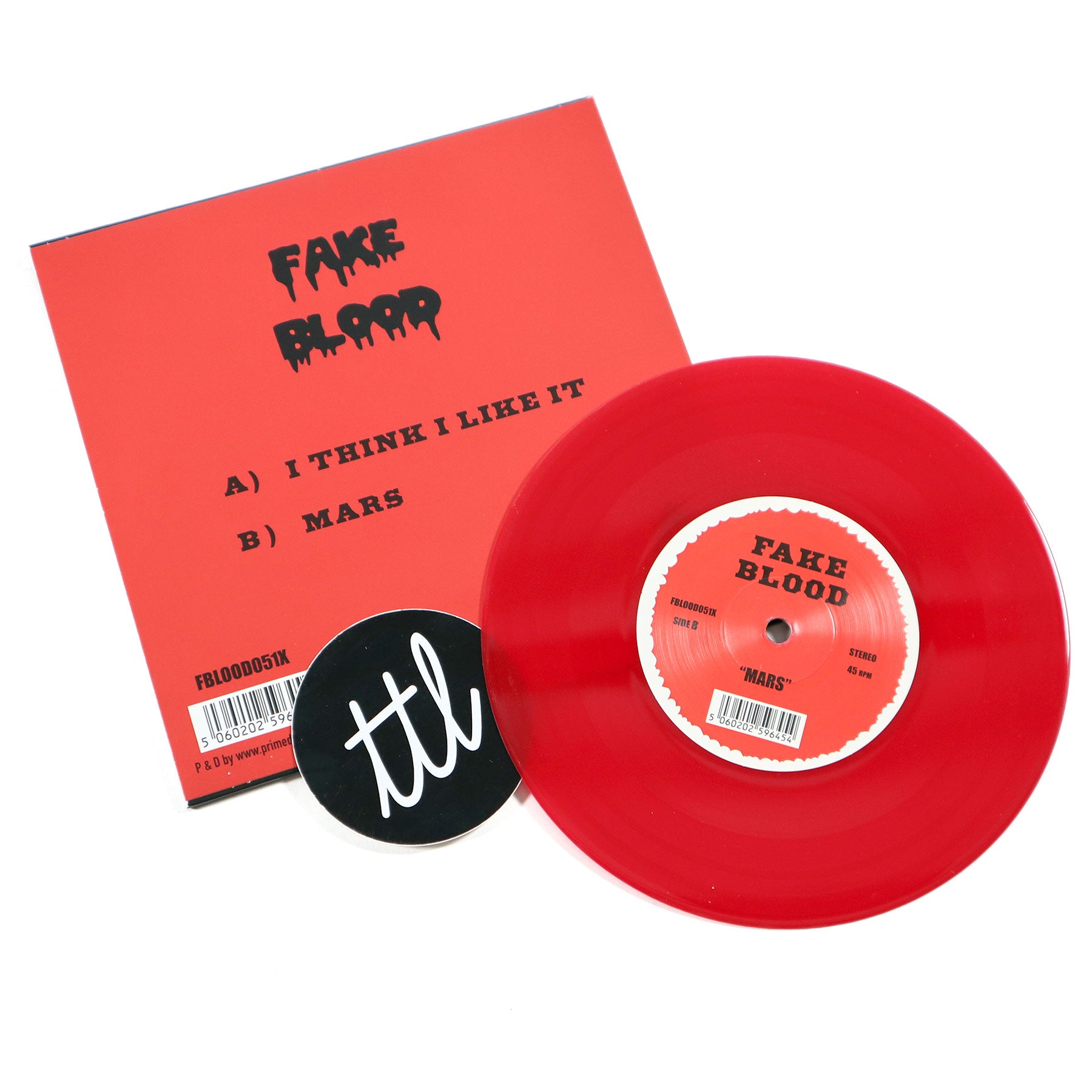 Fake Blood: Mars / I Think I Like It (Import, Colored Vinyl) Vinyl 7 ...