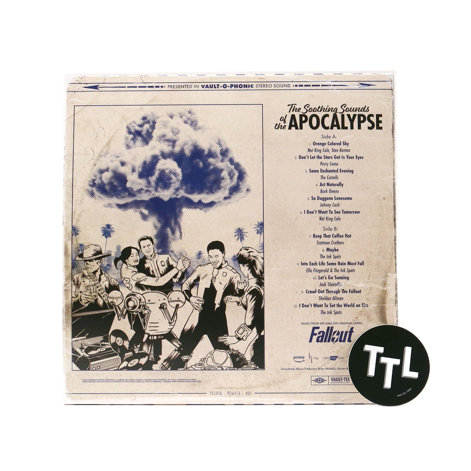 Fallout: Soothing Sounds Of The Apocalypse (Colored Vinyl) Vinyl LP ...