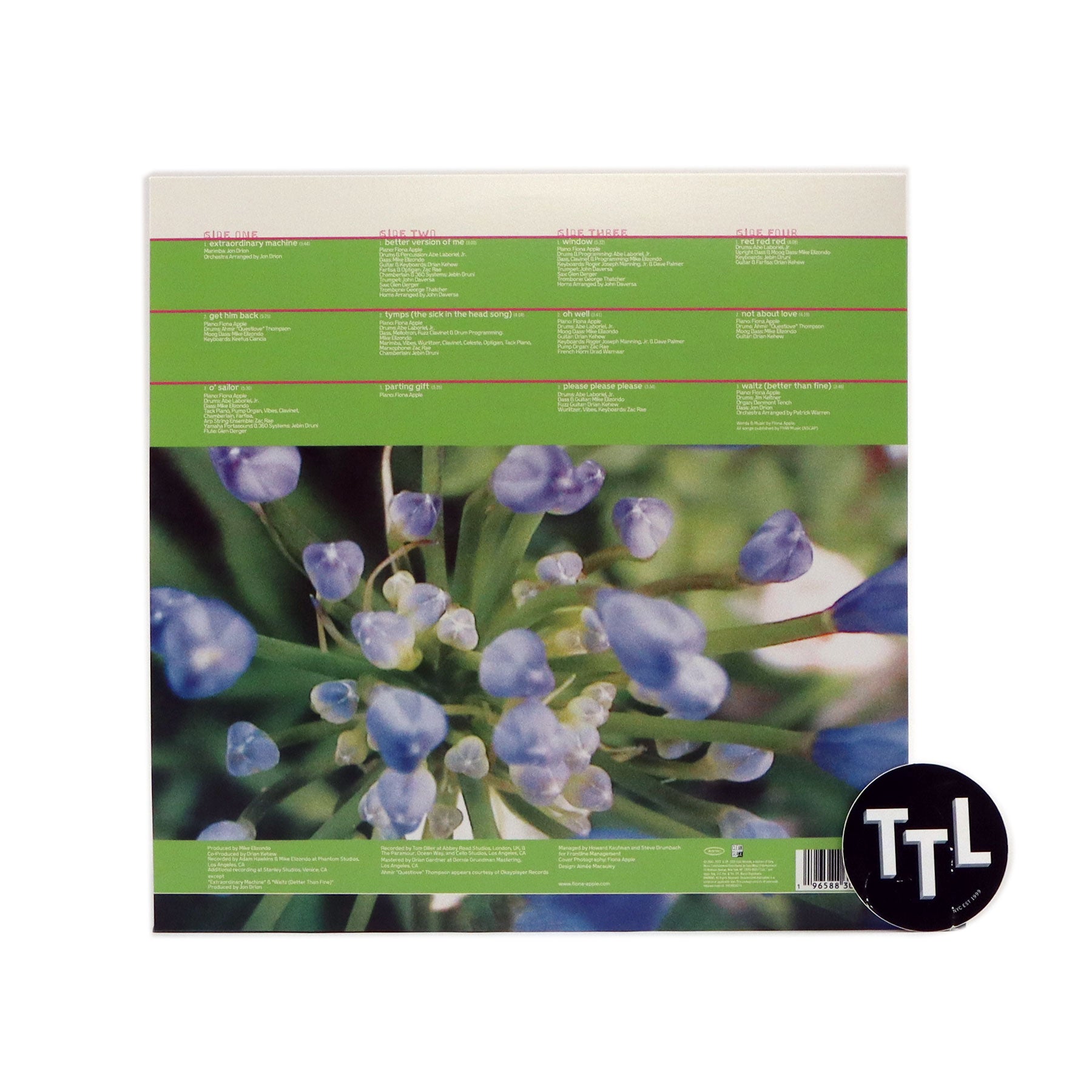 Fiona Apple: Extraordinary Machine (180g) Vinyl 2LP — TurntableLab.com