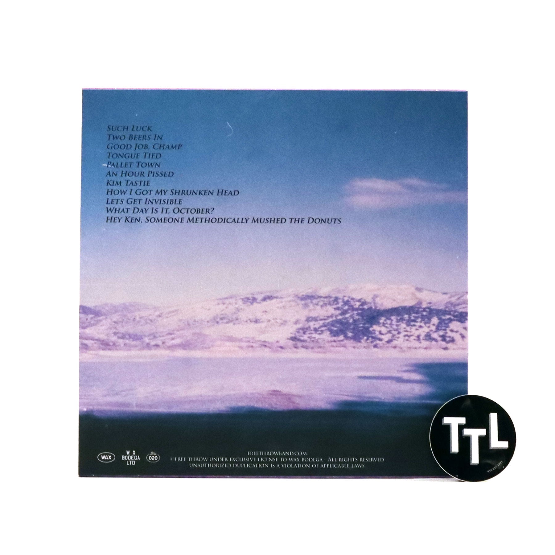 Free Throw: Those Days Are Gone (Colored Vinyl) Vinyl LP — TurntableLab.com