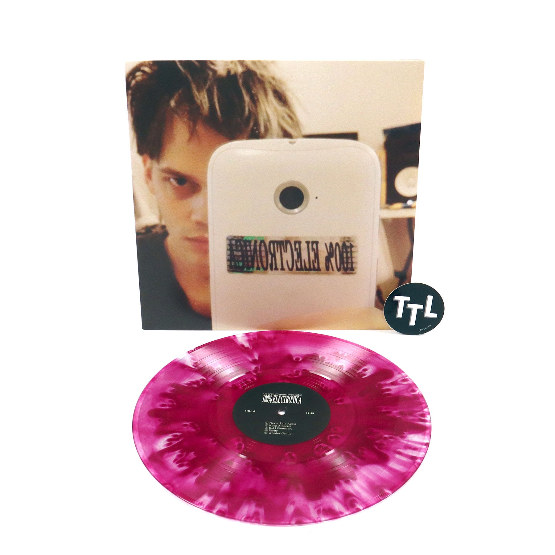 George Clanton: 100% Electronica (Colored Vinyl) Vinyl LP ...