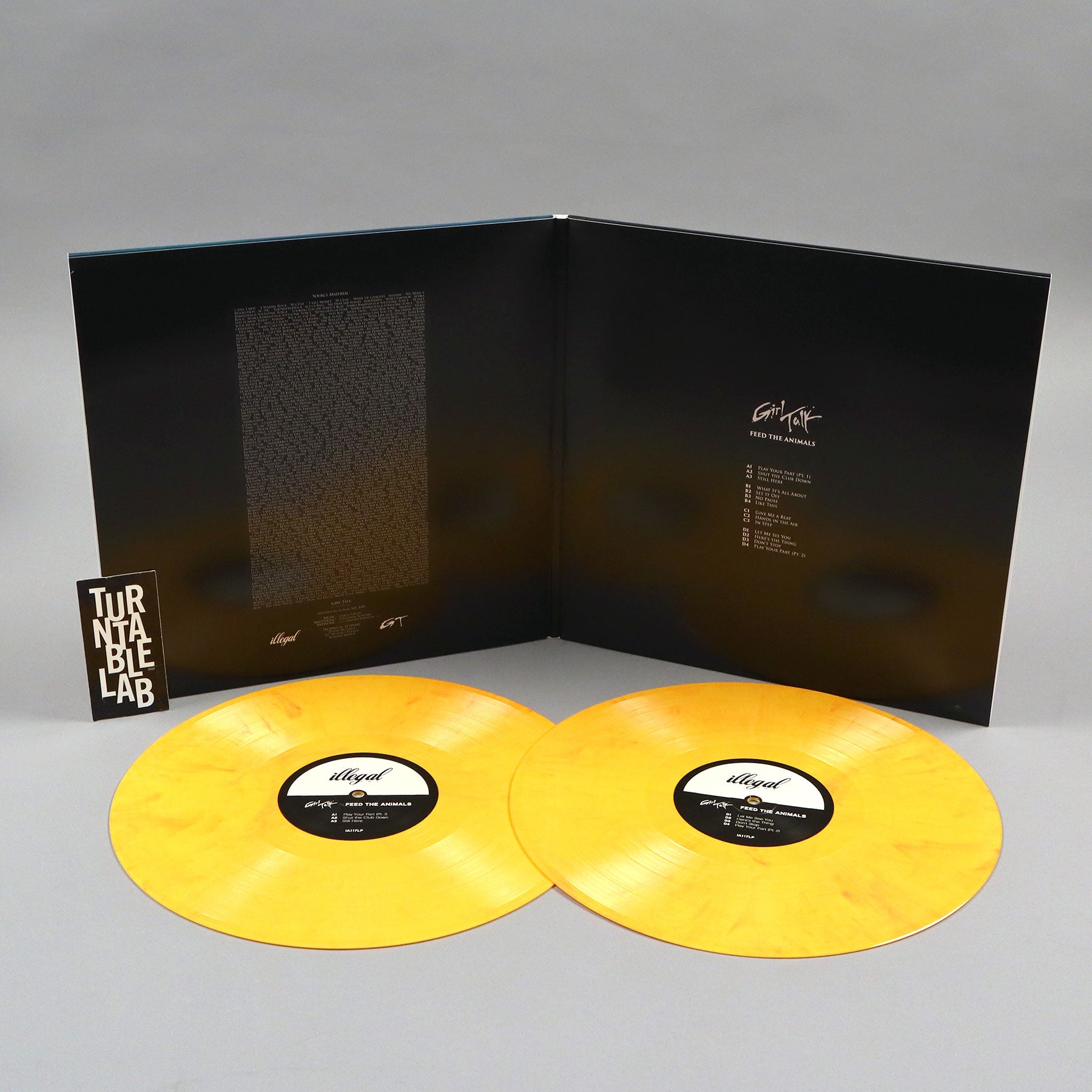 Girl Talk: Feed The Animals (Colored Vinyl) Vinyl 2LP - Turntable Lab ...