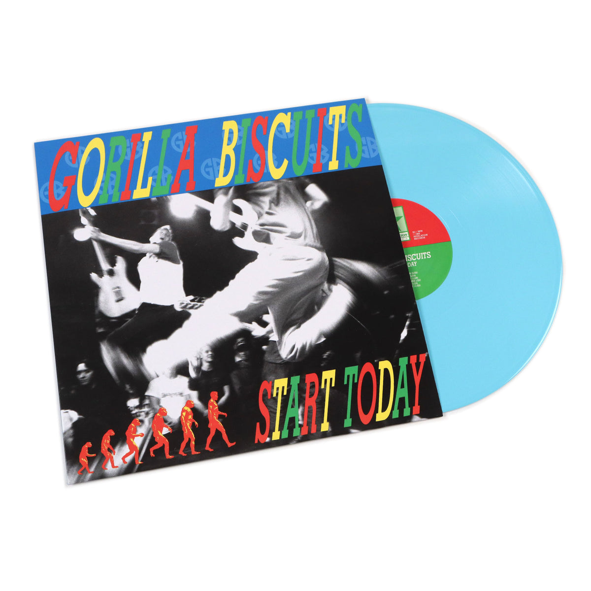 Gorilla Biscuits: Start Today (Blue Colored Vinyl) Vinyl LP — TurntableLab.com