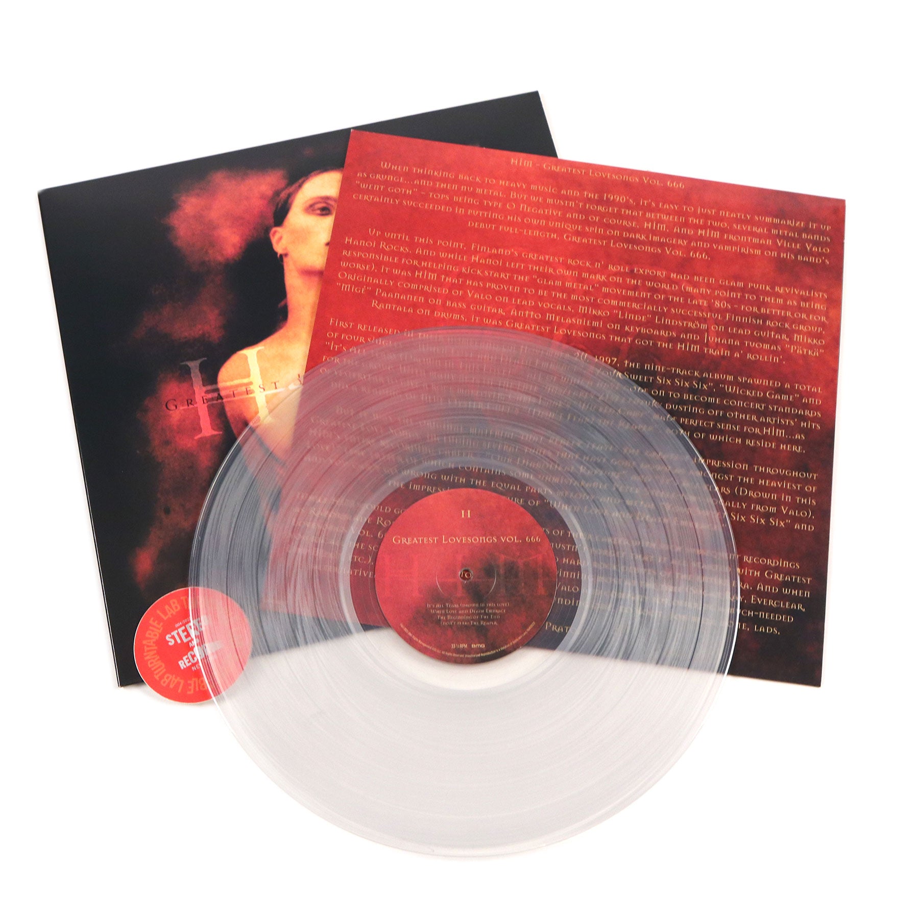 HIM: Greatest Lovesongs Vol. 666 (Clear Colored Vinyl) Vinyl LP ...