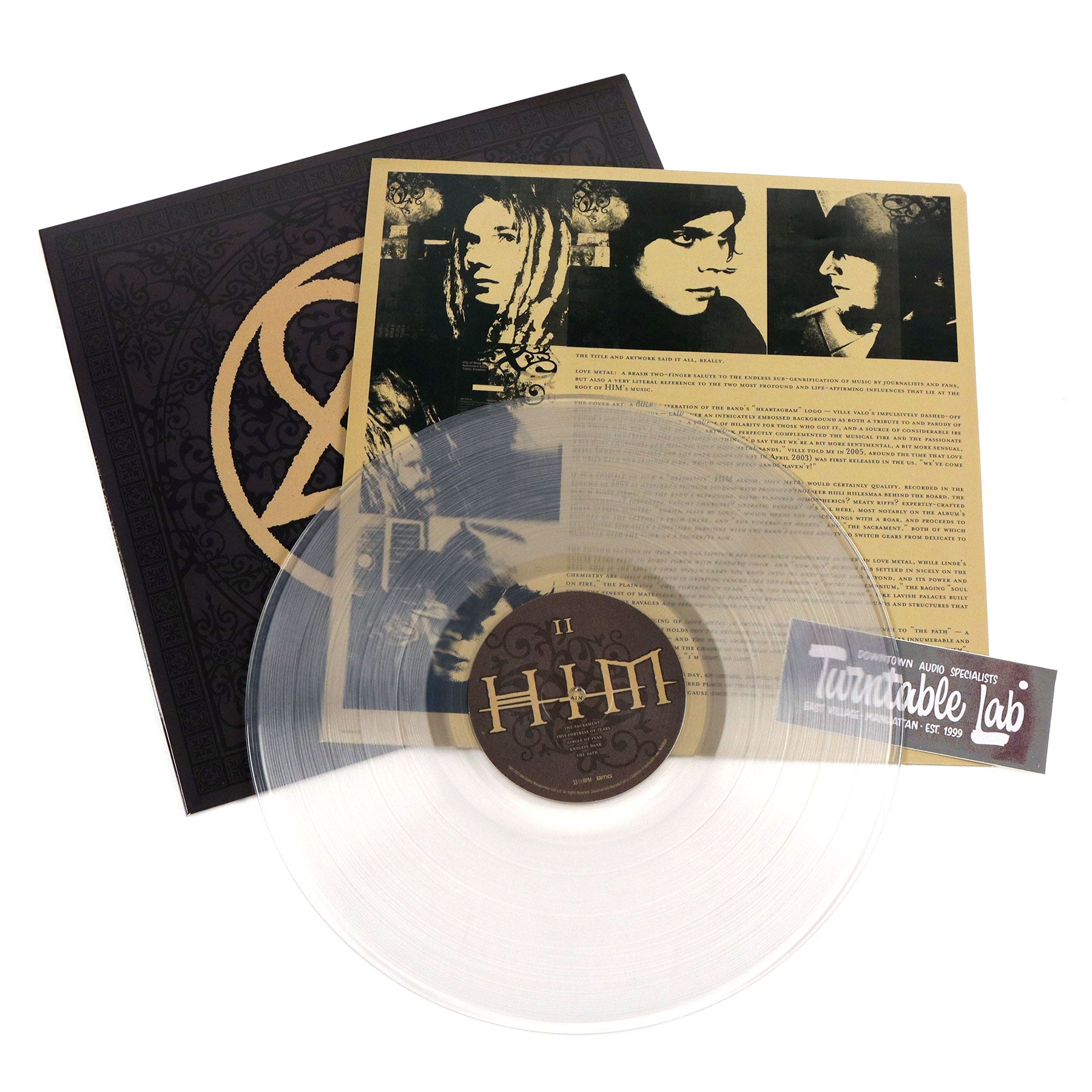 HIM: Love Metal (Clear Colored Vinyl) Vinyl LP — TurntableLab.com