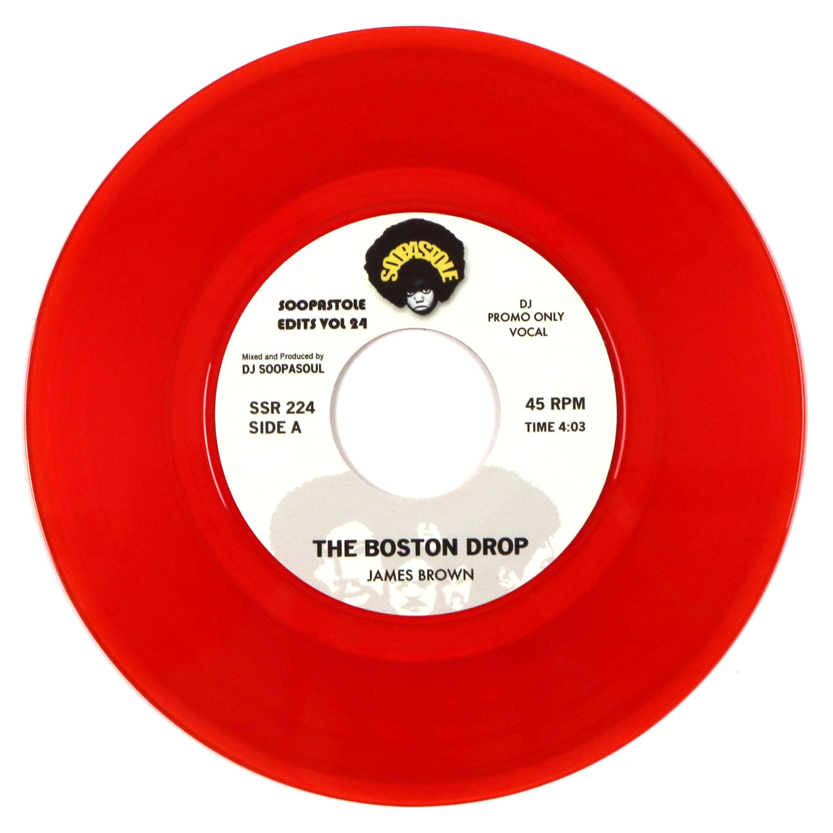 James Brown: The Boston Drop - Soopasoul Remix (Colored Vinyl) Vinyl 7 ...