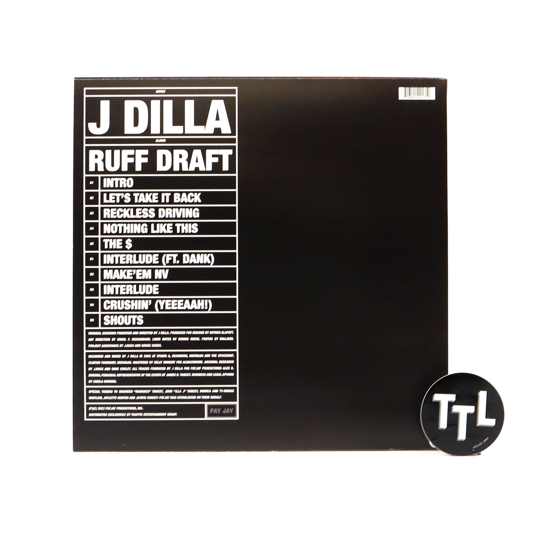 J Dilla: Ruff Draft - Dilla's Mix (Colored Vinyl) Vinyl LP ...
